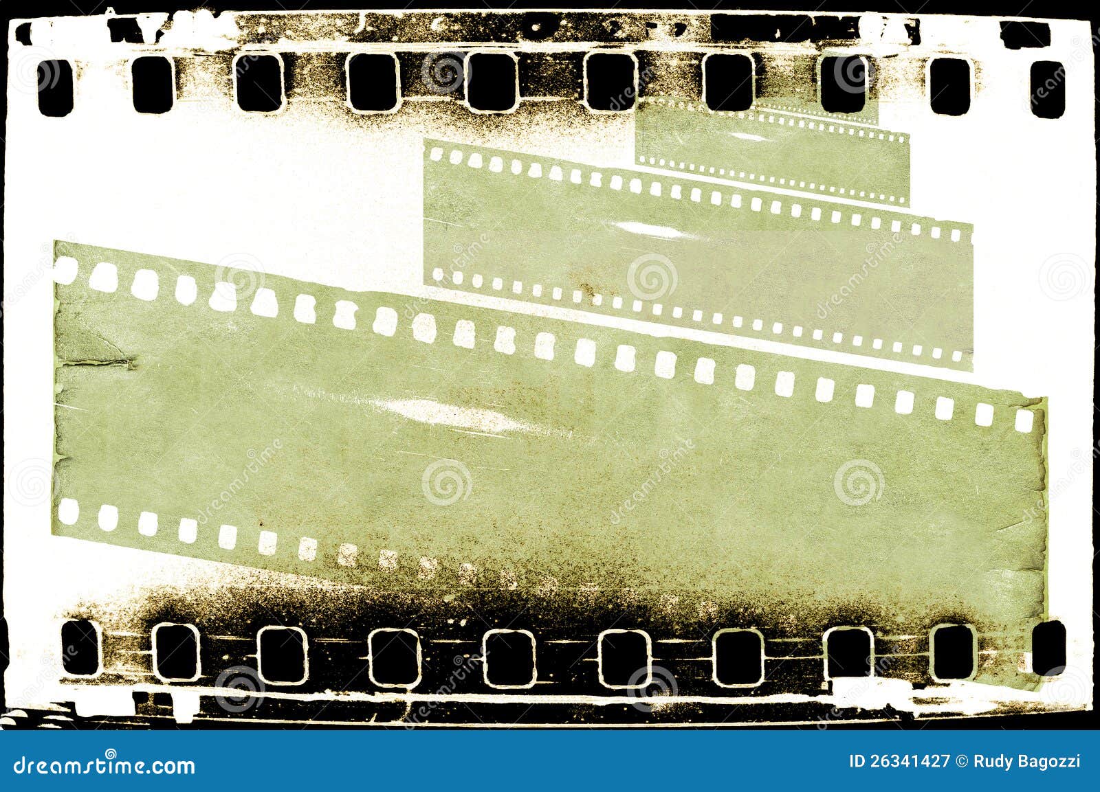 Film frame stock illustration. Illustration of collage - 26341427