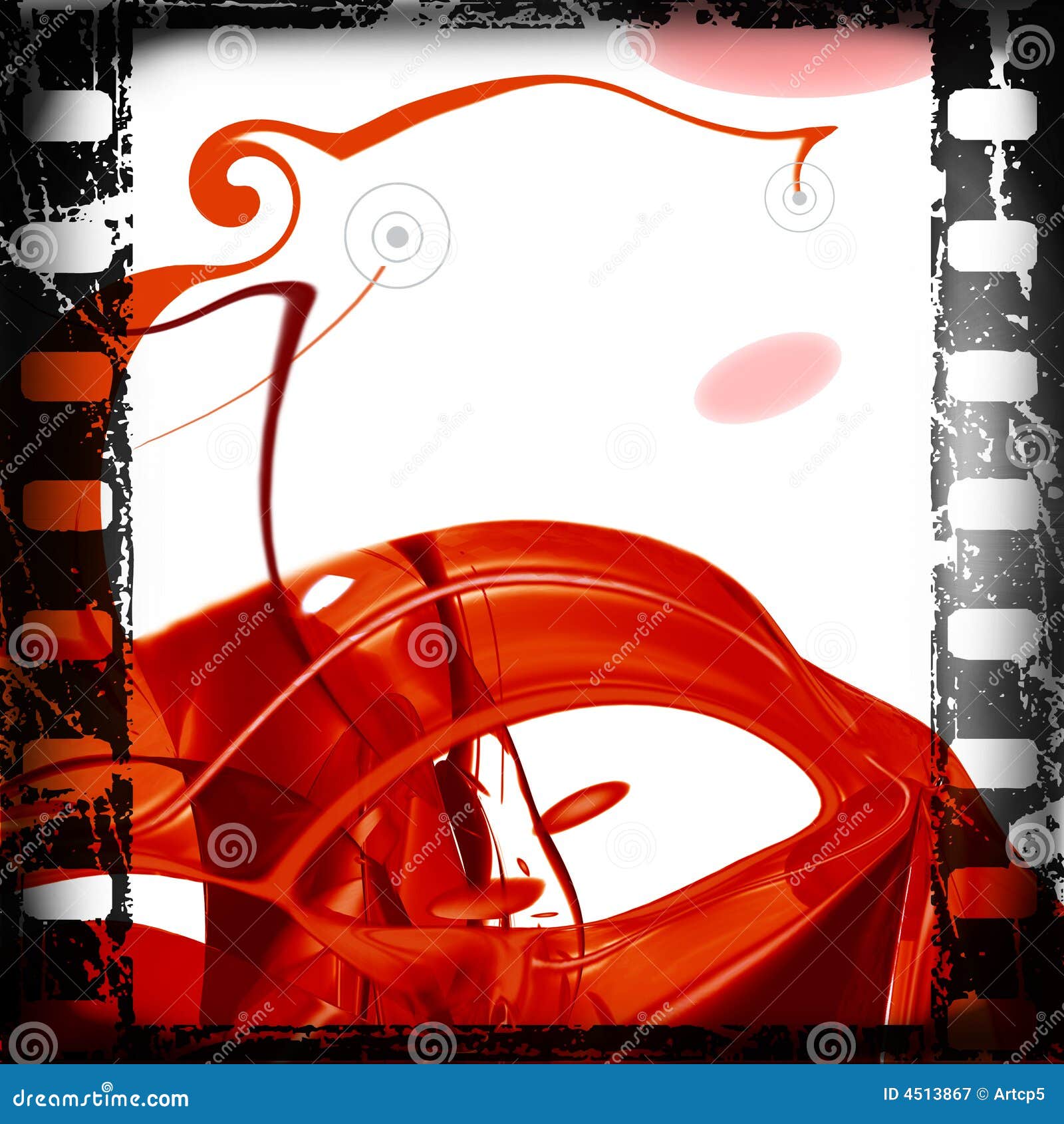 Film frame stock illustration. Illustration of tech, frame - 4513867