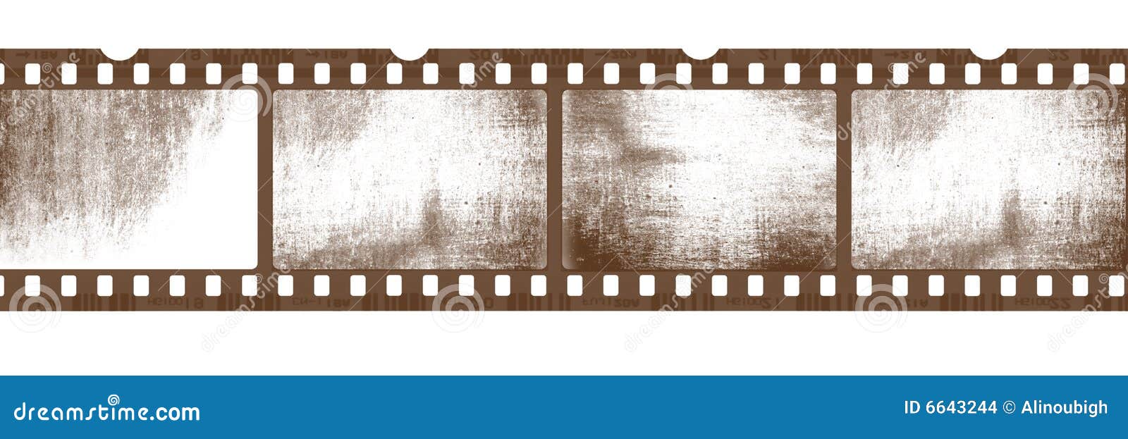 Film frame stock illustration. Illustration of canvas - 6643244