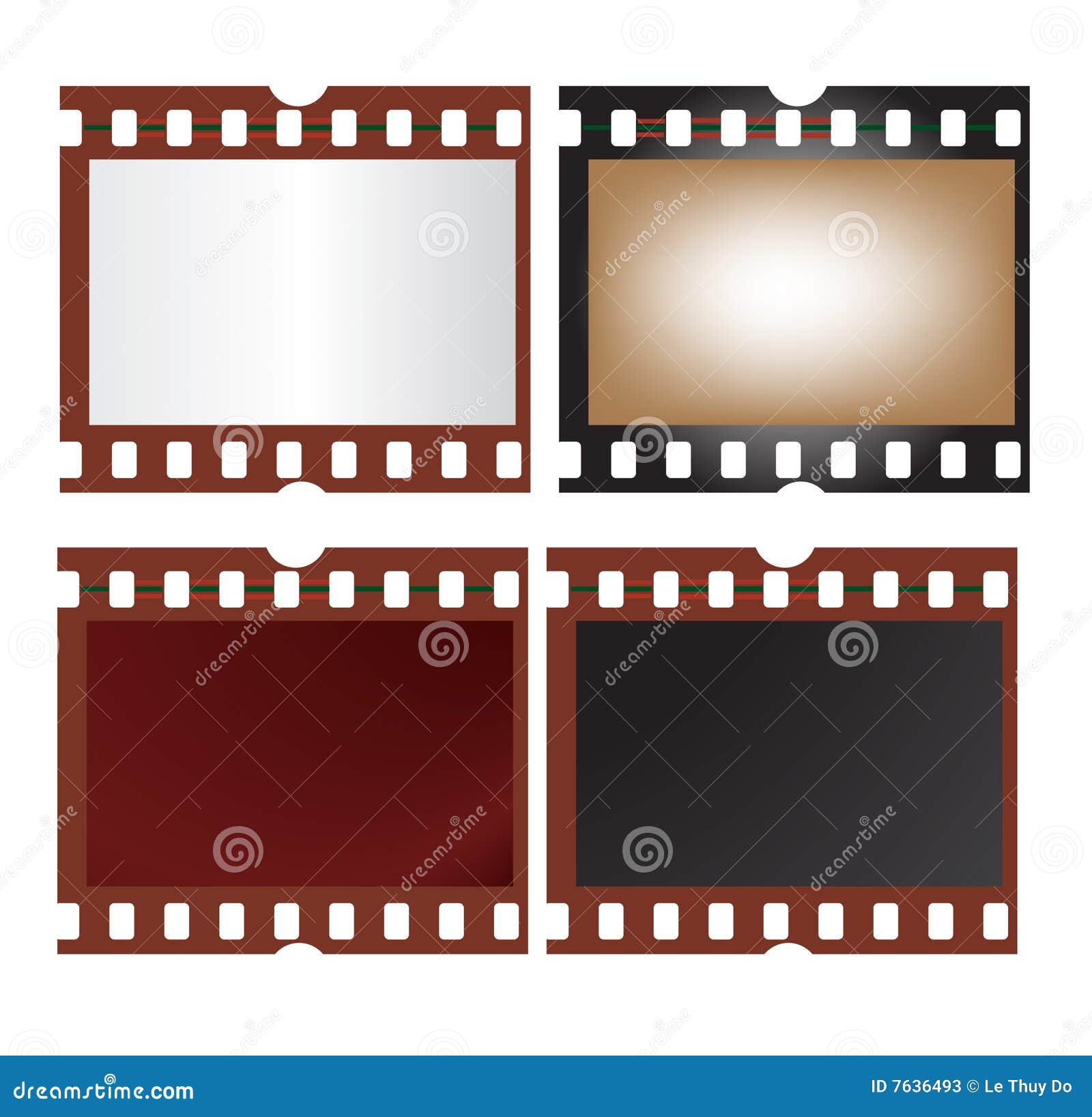 Film Frame stock illustration. Illustration of graphic - 7636493
