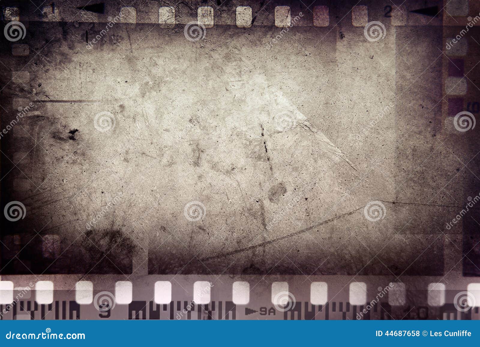 Vintage Film Slides Photo On White Background | CartoonDealer.com ...