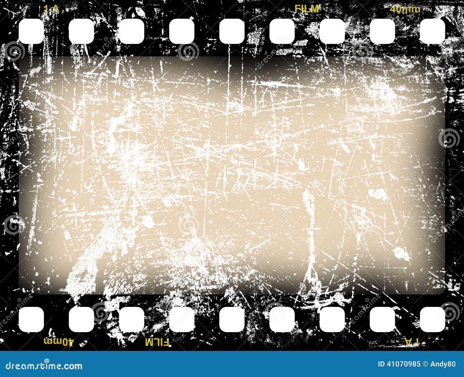 Film Frame Old stock illustration. Illustration of analog - 41070985