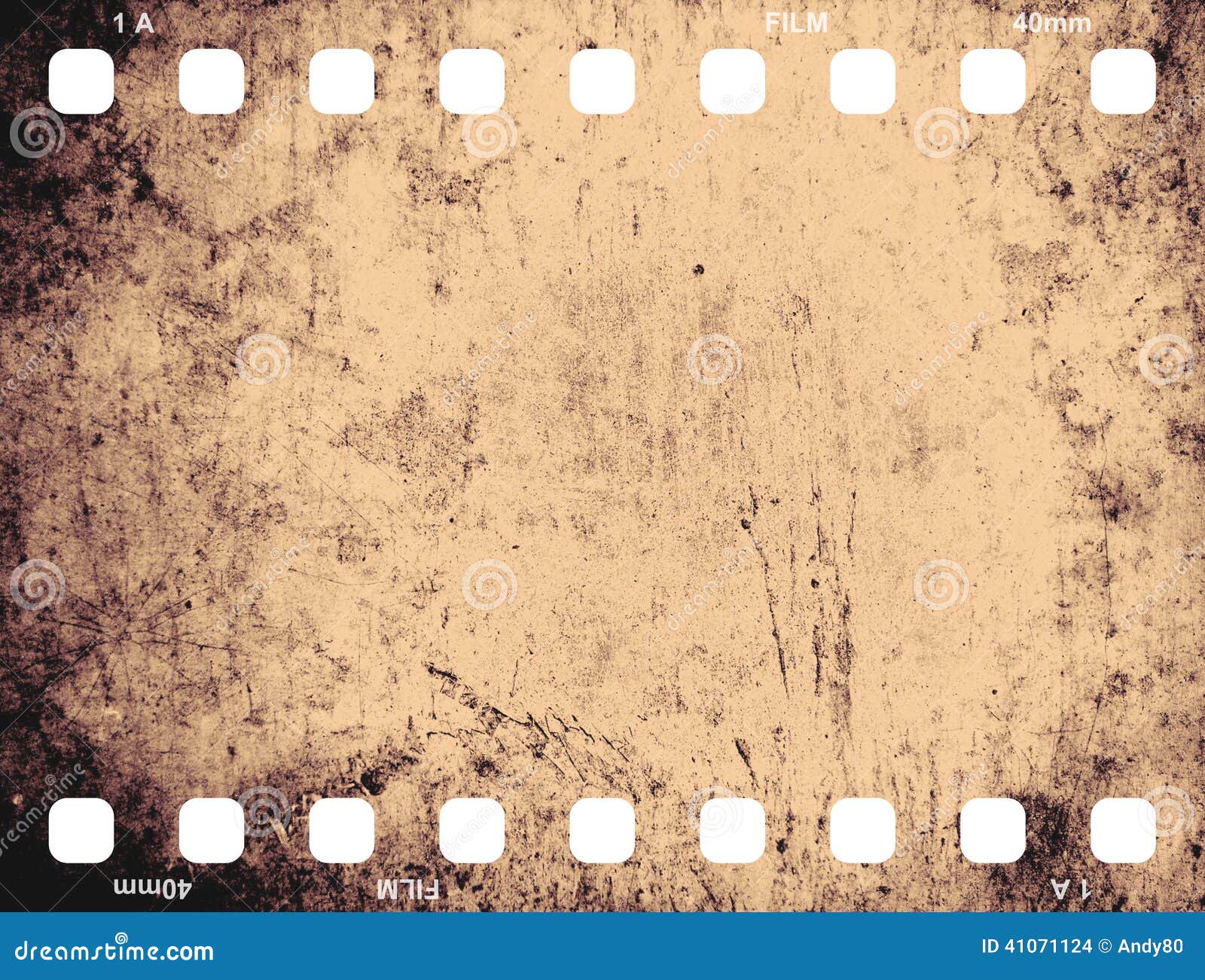 Film Frame Old stock illustration. Illustration of blank - 41071124