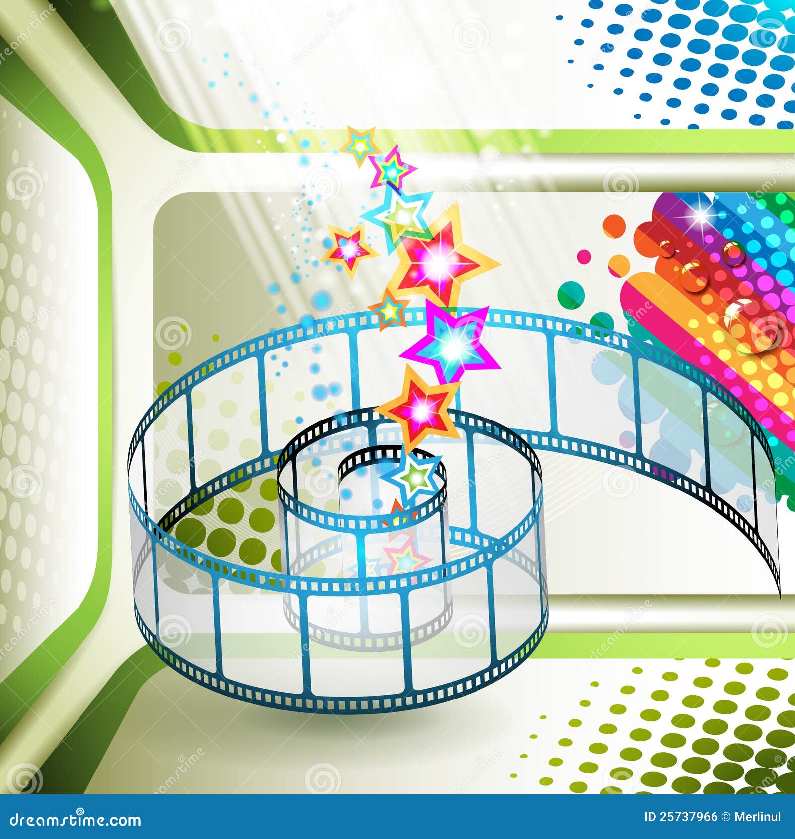 Film frames stock vector. Illustration of frame, layer - 25737966