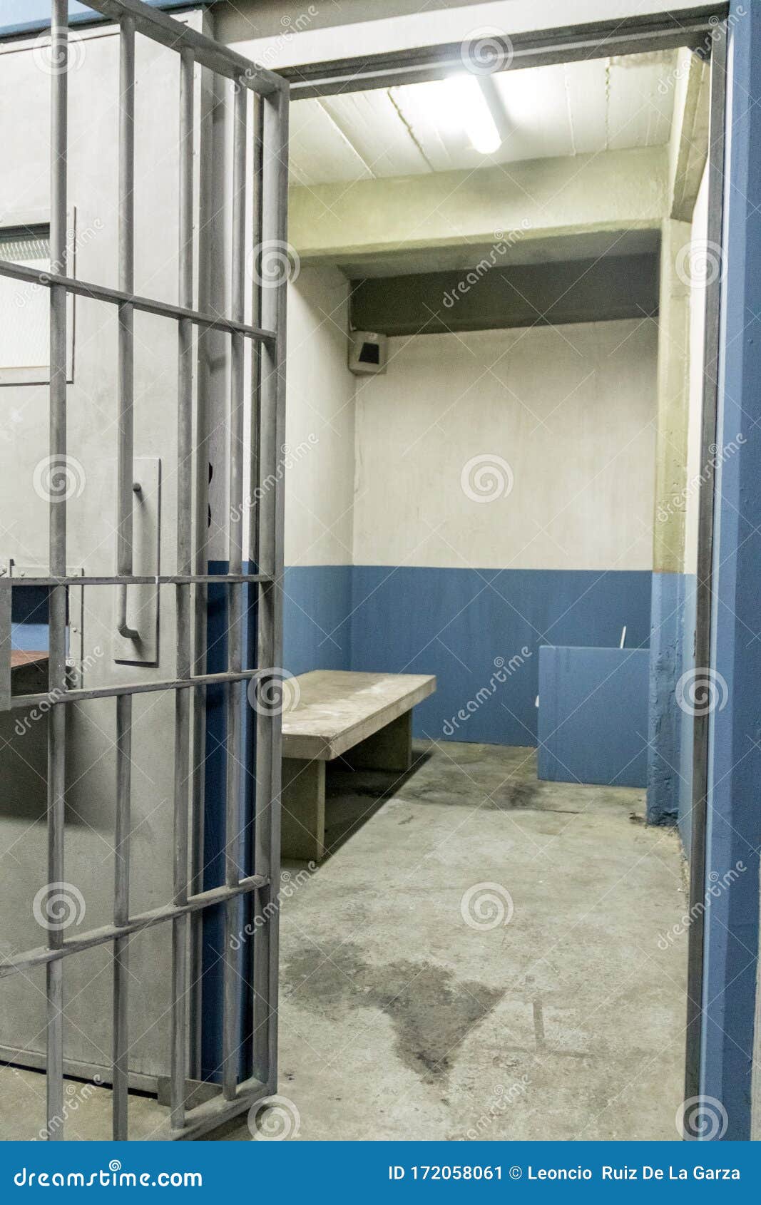 Prison Hall With Cell Doors Royalty-Free Stock Image | CartoonDealer ...