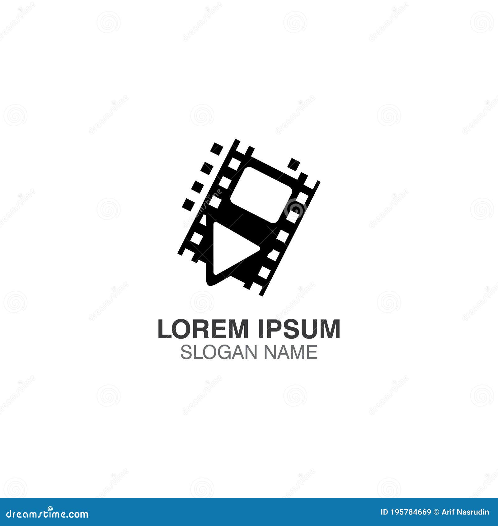 Film Logo Design Inspiration Template Vector Isolated Illustration ...