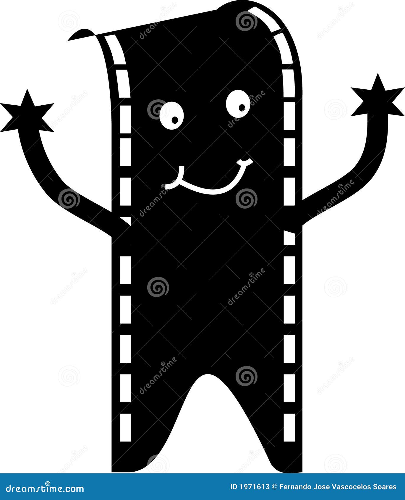 Film man stock vector. Illustration of cartoon, cinematography - 1971613