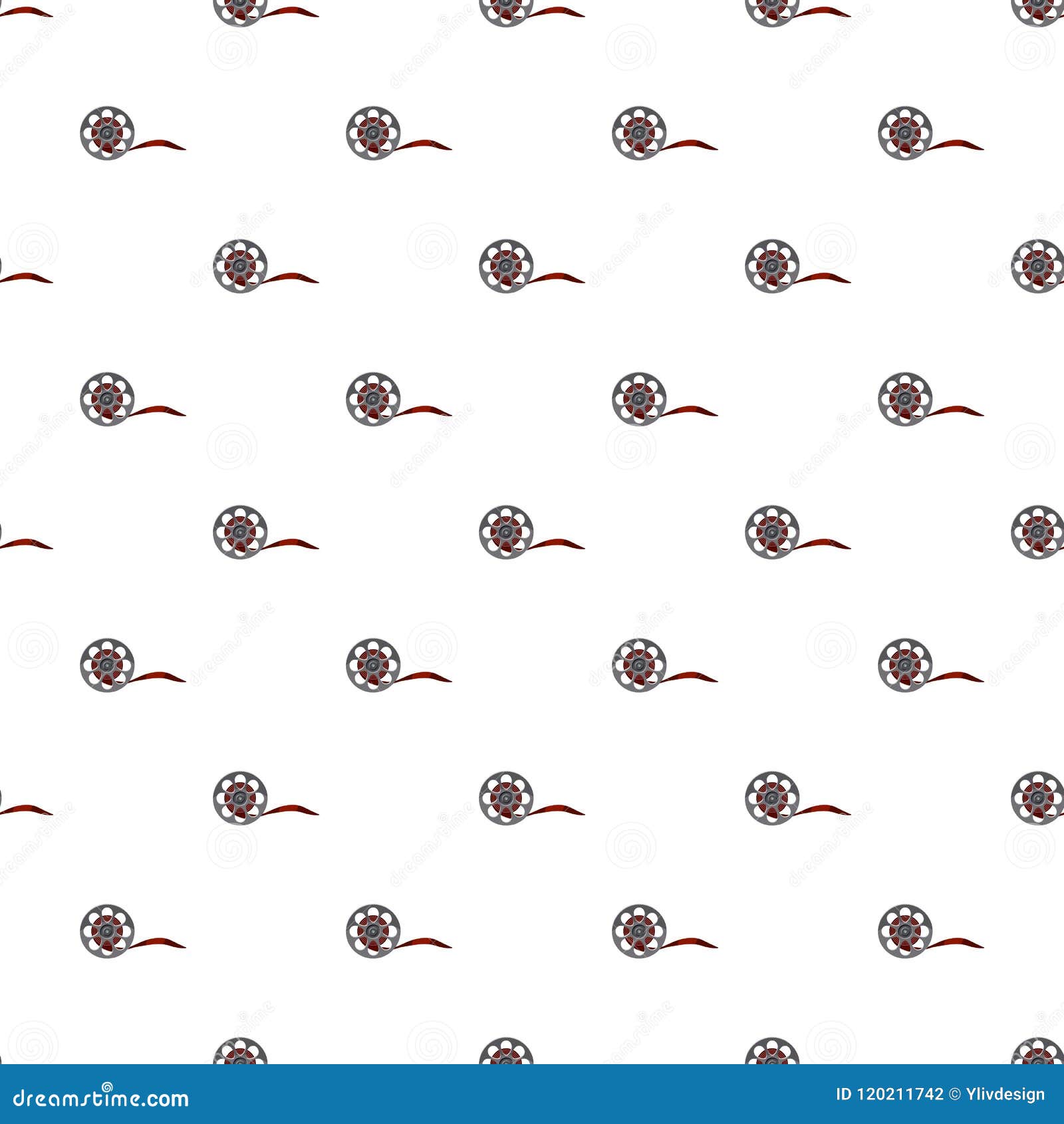 Film pattern stock vector. Illustration of equipment - 120211742