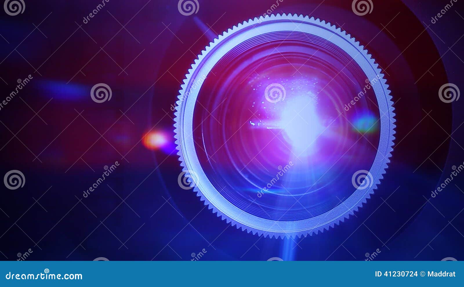 Film projector lens stock footage. Video of entertainment - 41230724