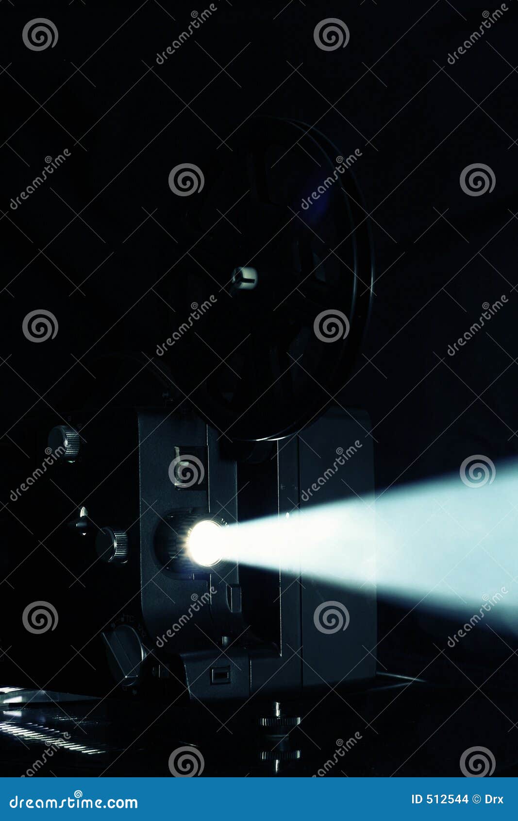 Film projector projection stock photo. Image of documentation - 512544