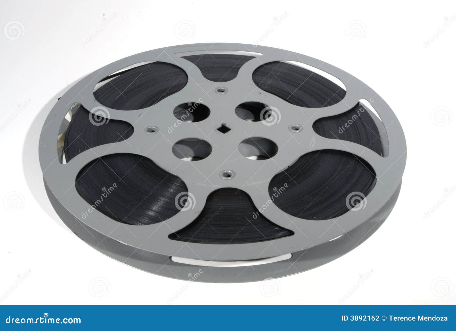 Film reel stock photo. Image of white, directing, isolated - 3892162