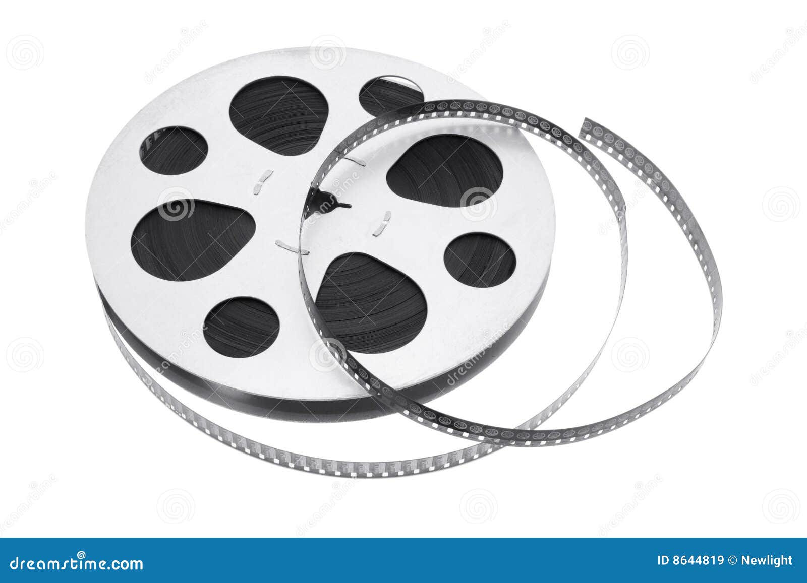 Film Reel stock image. Image of roll, still, isolated - 8644819