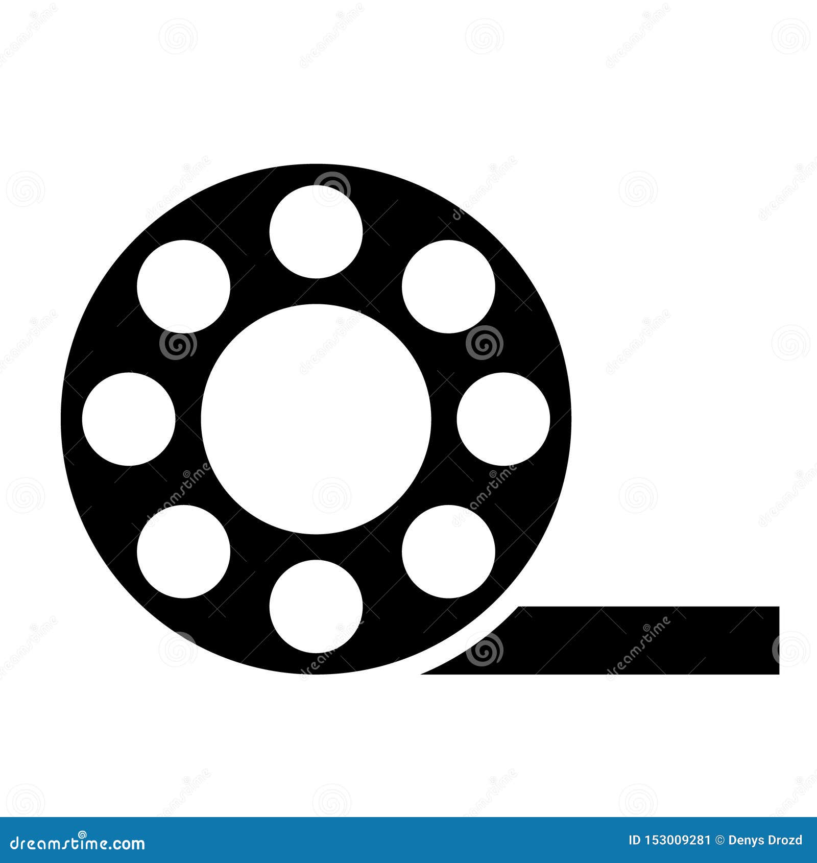 Film Reel Vector Icon. Logo Element Illustration. Film Reel Design ... Film Reel Vector Icon. Logo Element Illustration. Film Reel Design ...