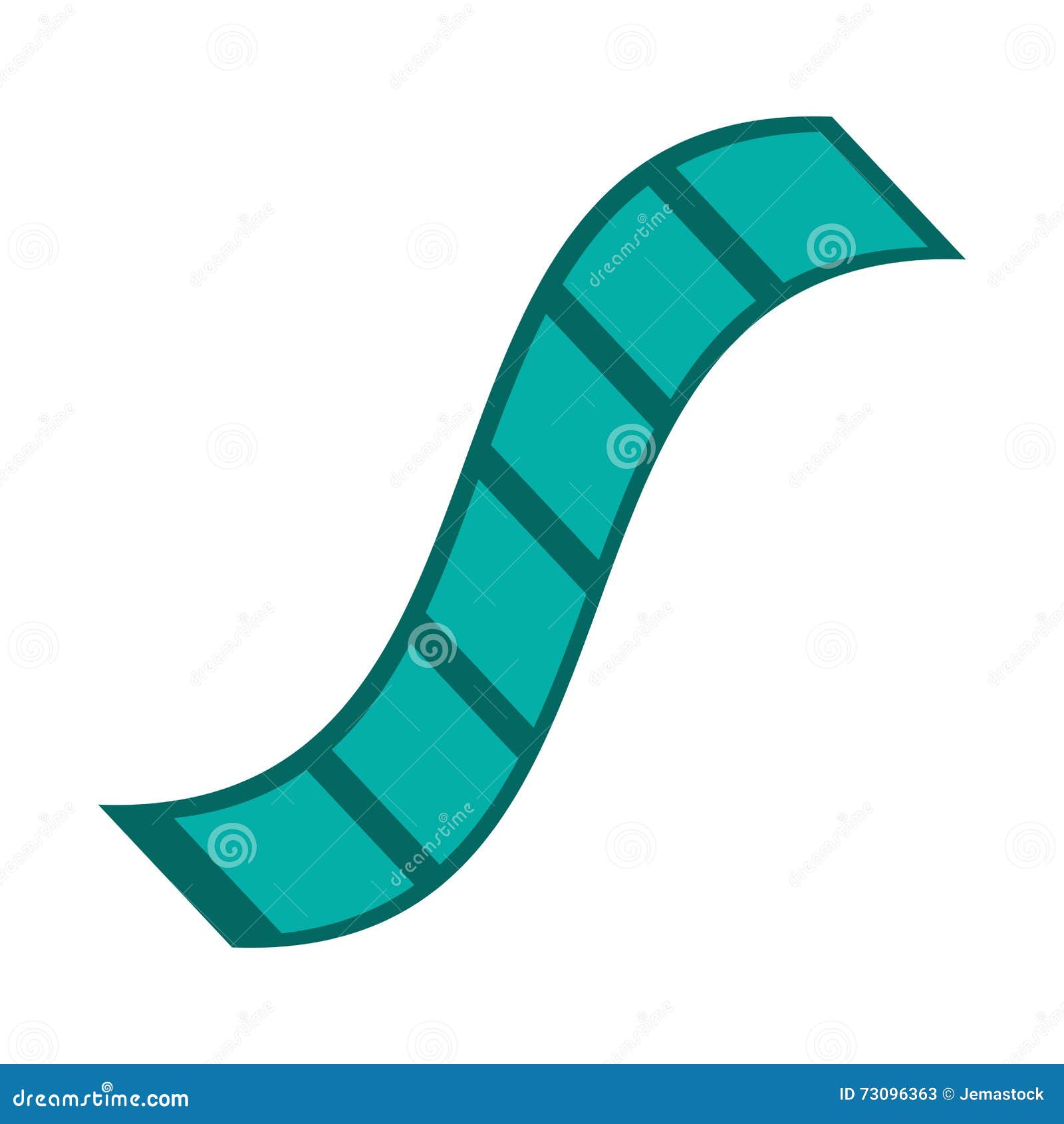 Film Roll , Vector Illustration Over White Background Stock ...