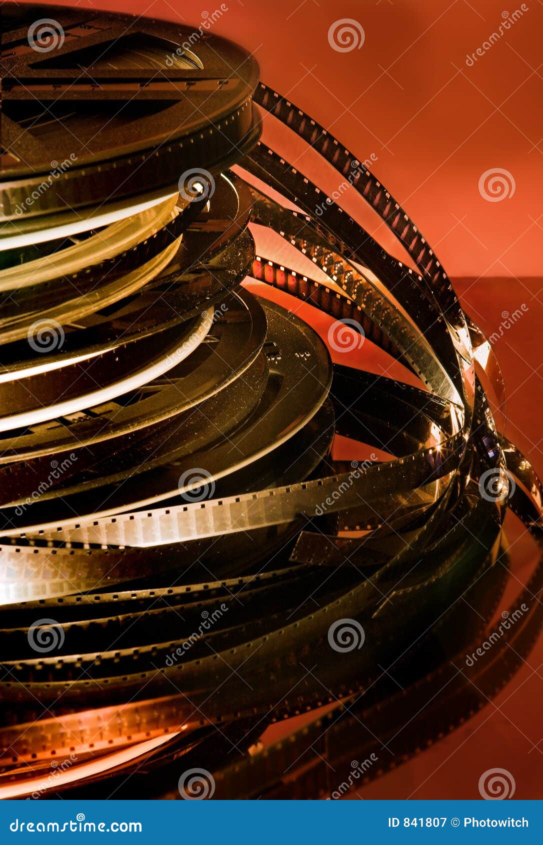 Film rolls stock image. Image of rolls, cinema, video, grain - 841807