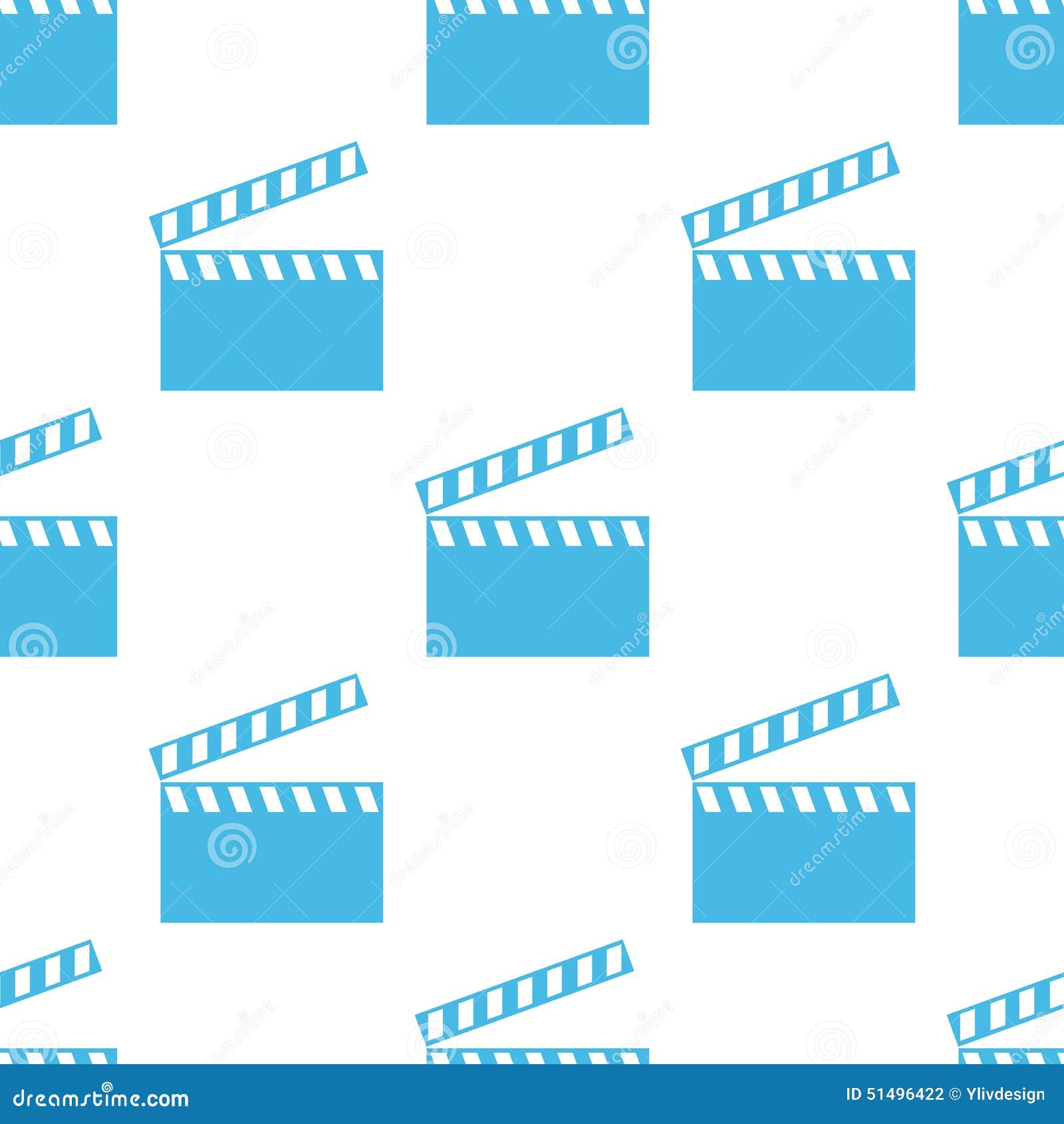 Film seamless pattern stock vector. Illustration of film - 51496422