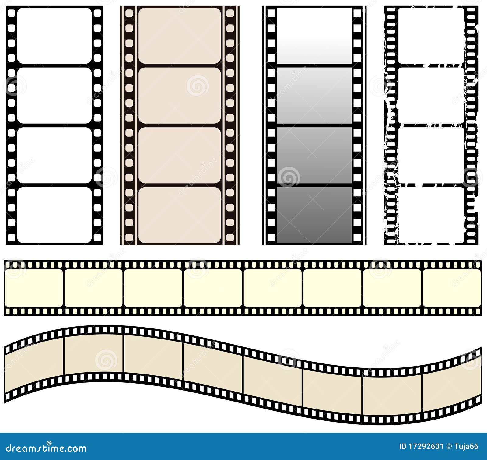 Film set stock vector. Illustration of frame, cover, abstract - 17292601