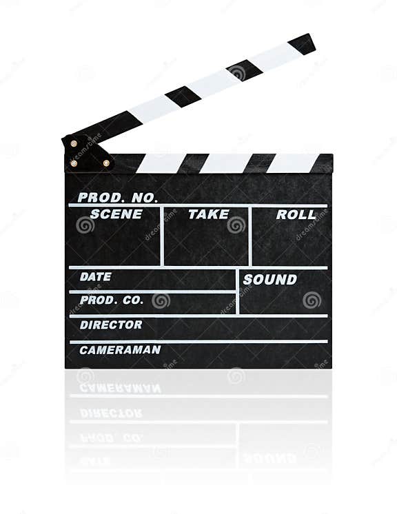 Film Slate stock image. Image of movie, entertainment - 16826461