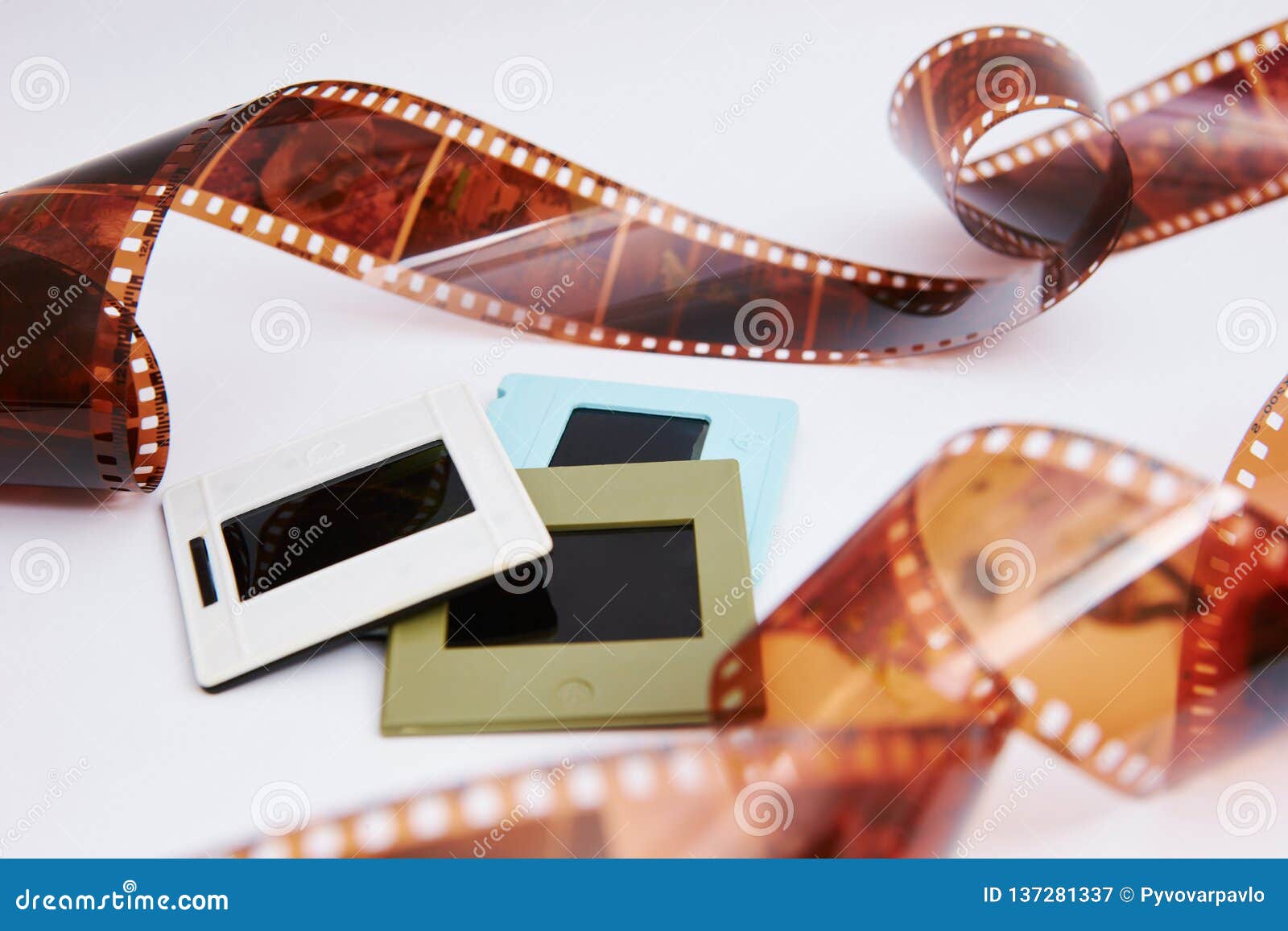 Film and slides stock image. Image of photographic, mount - 137281337