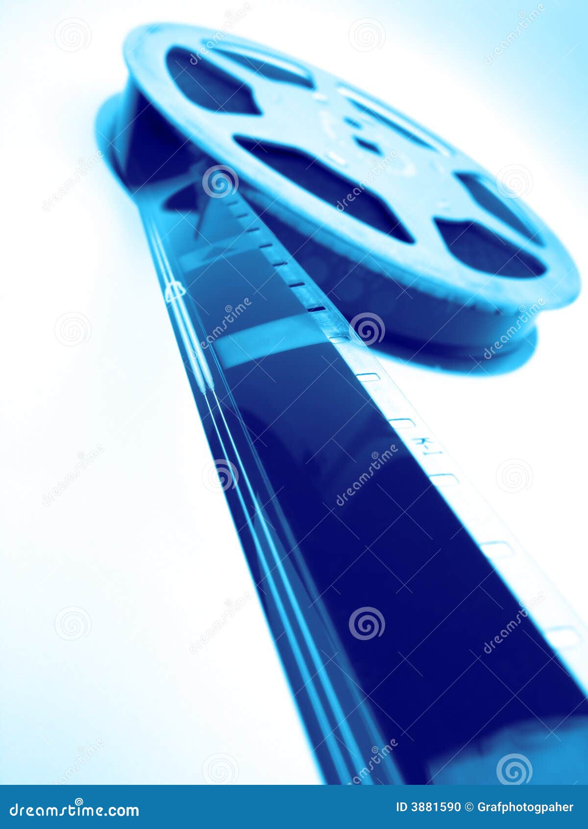 Film spools stock photo. Image of 35mm, blue, documentary - 3881590