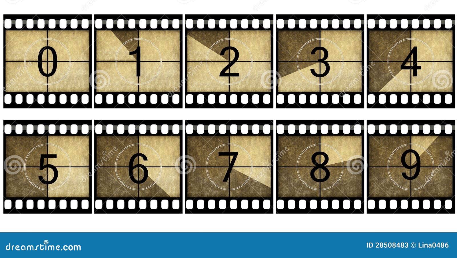 Film strip stock illustration. Illustration of count - 28508483