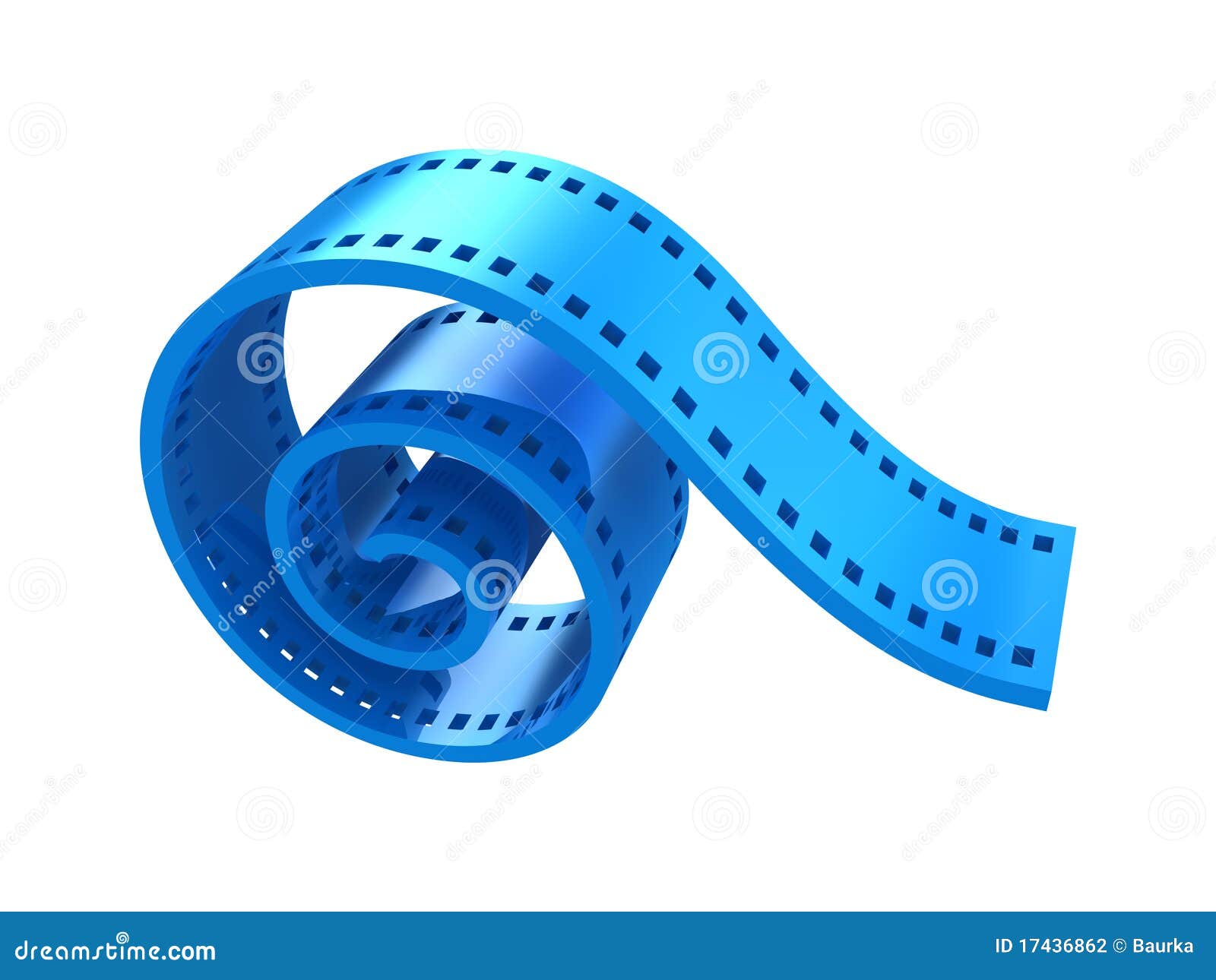 Film strip 3d icon stock illustration. Illustration of equipment - 17436862