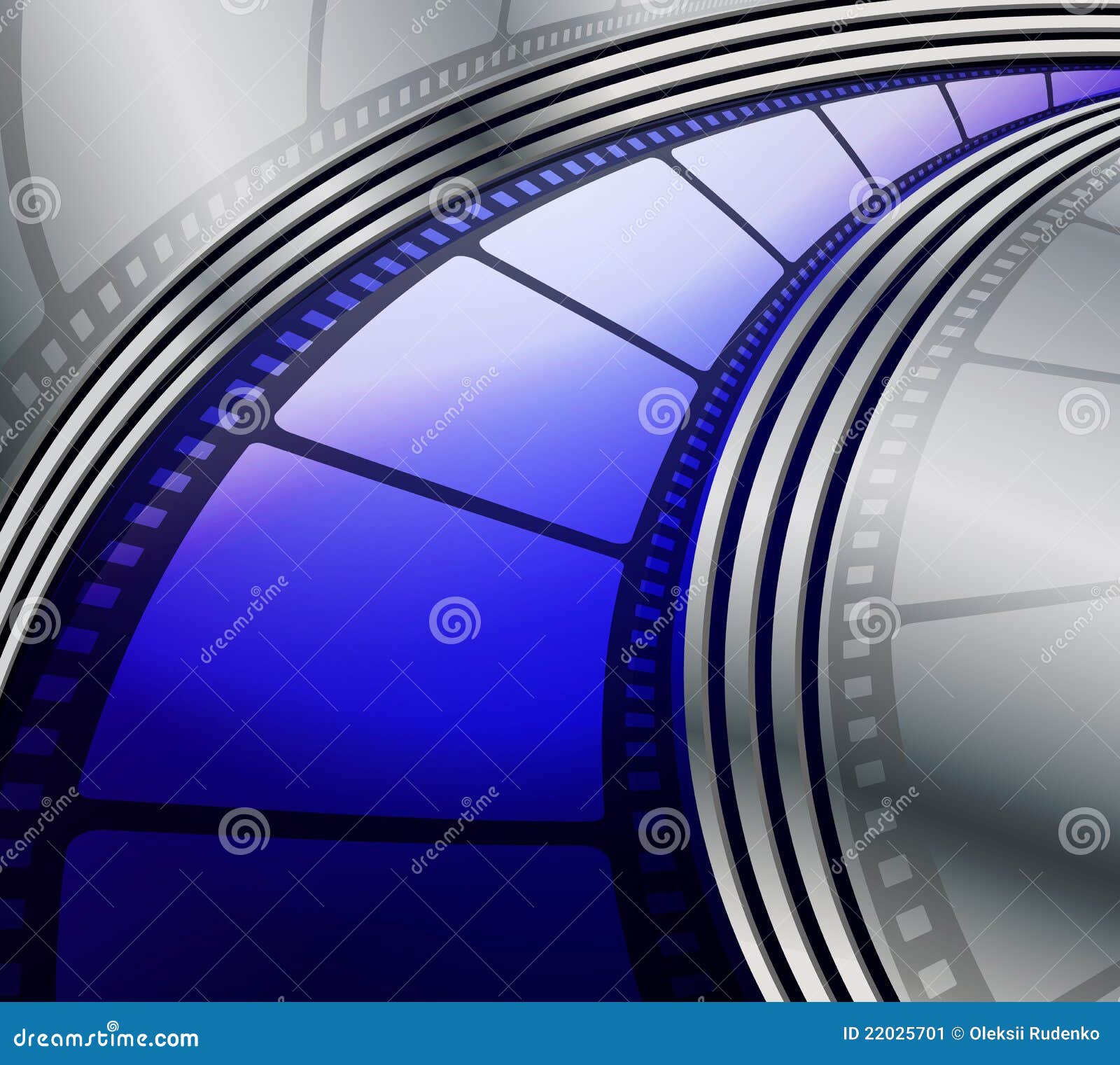 Film Strip Abstract Background Stock Vector - Illustration of negative ...