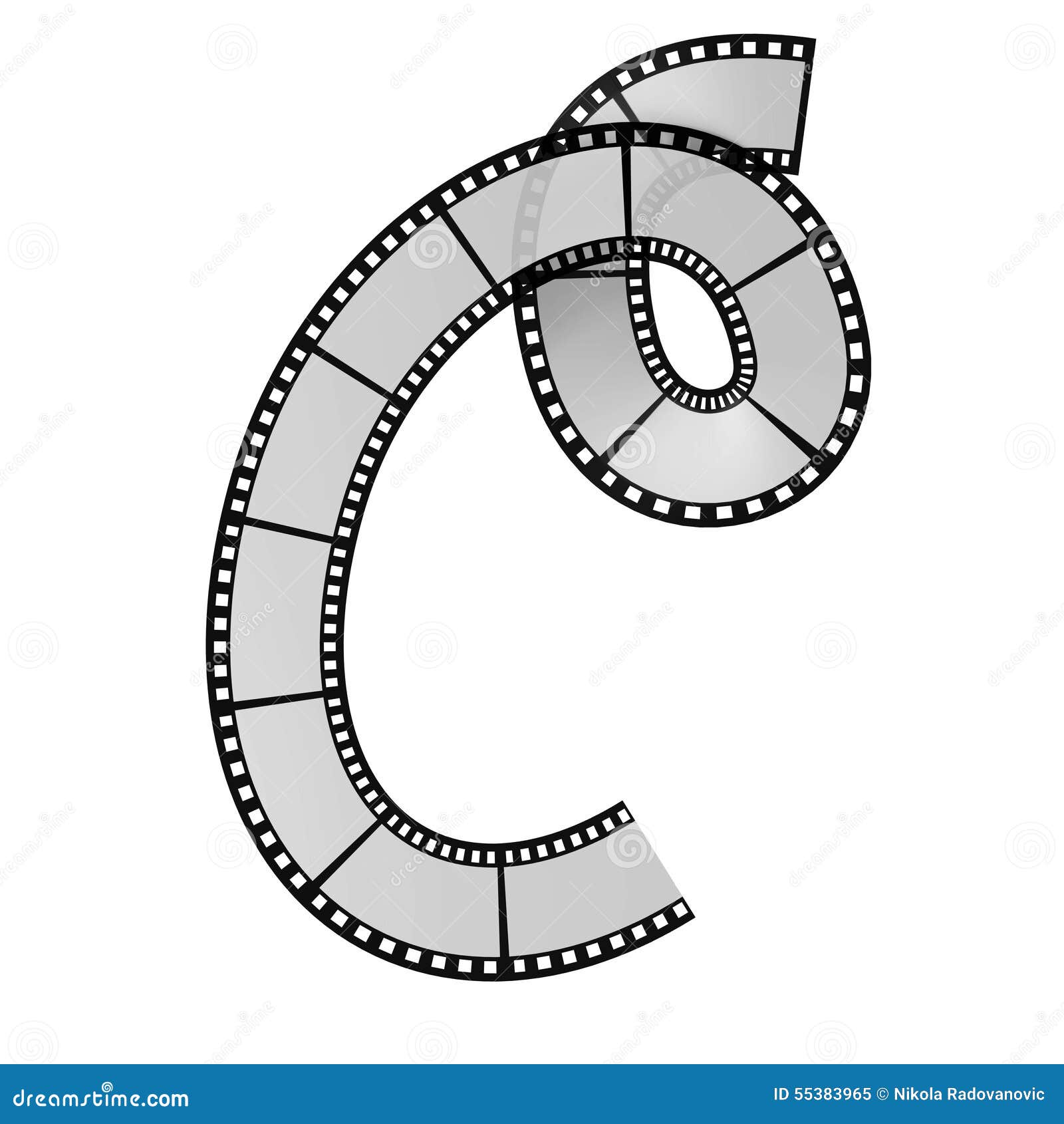 Strip Alphabet Font Template Cartoon Vector | CartoonDealer.com #76422739