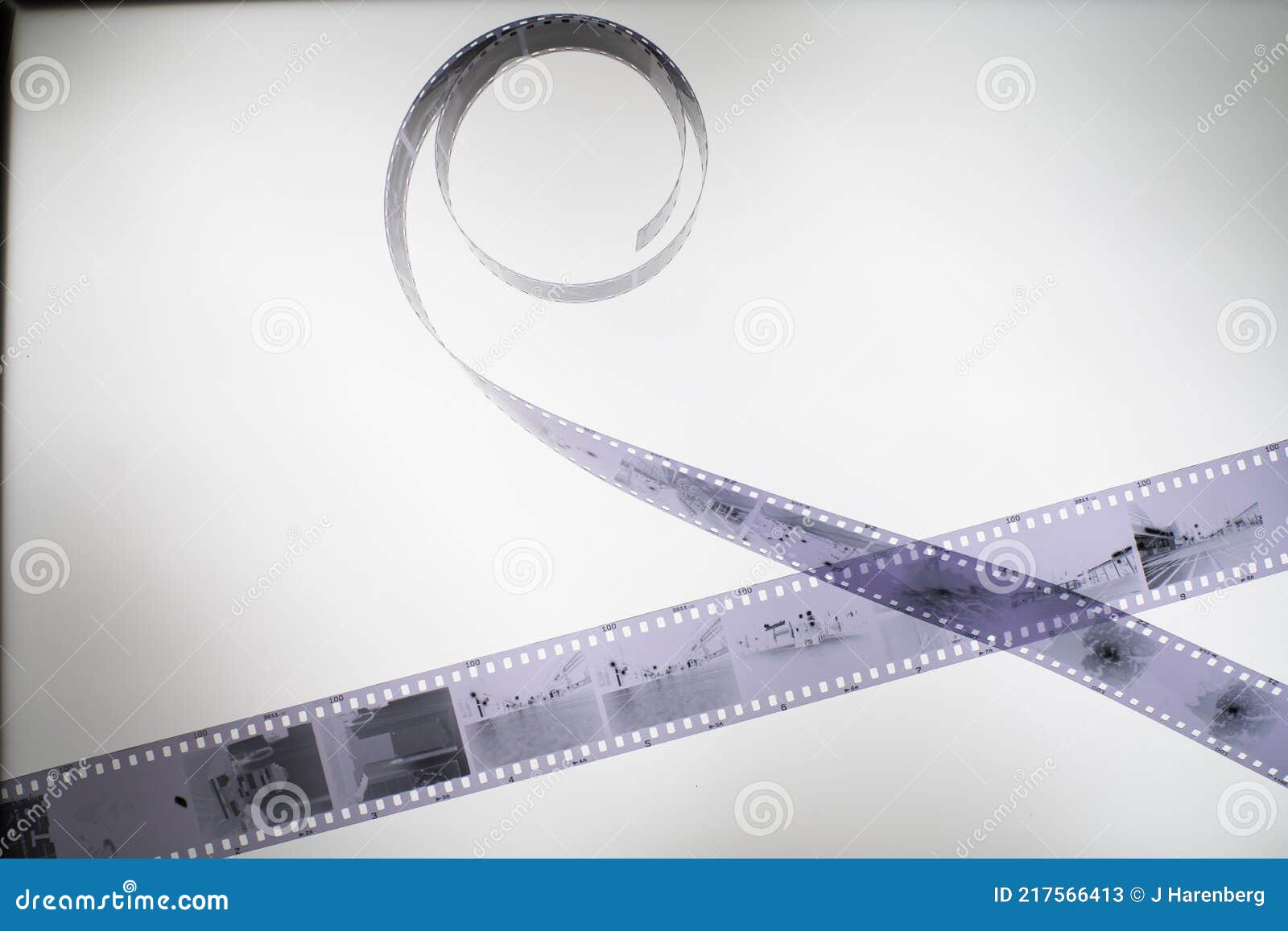 35mm Film Roll & Lightbox, Analog Photography Stock Image - Image of ...