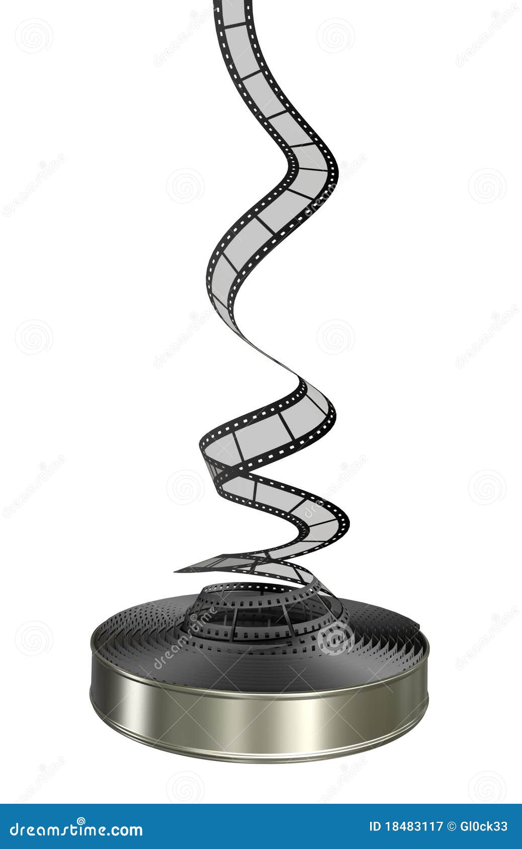 Film Strip with box stock illustration. Illustration of grey - 18483117