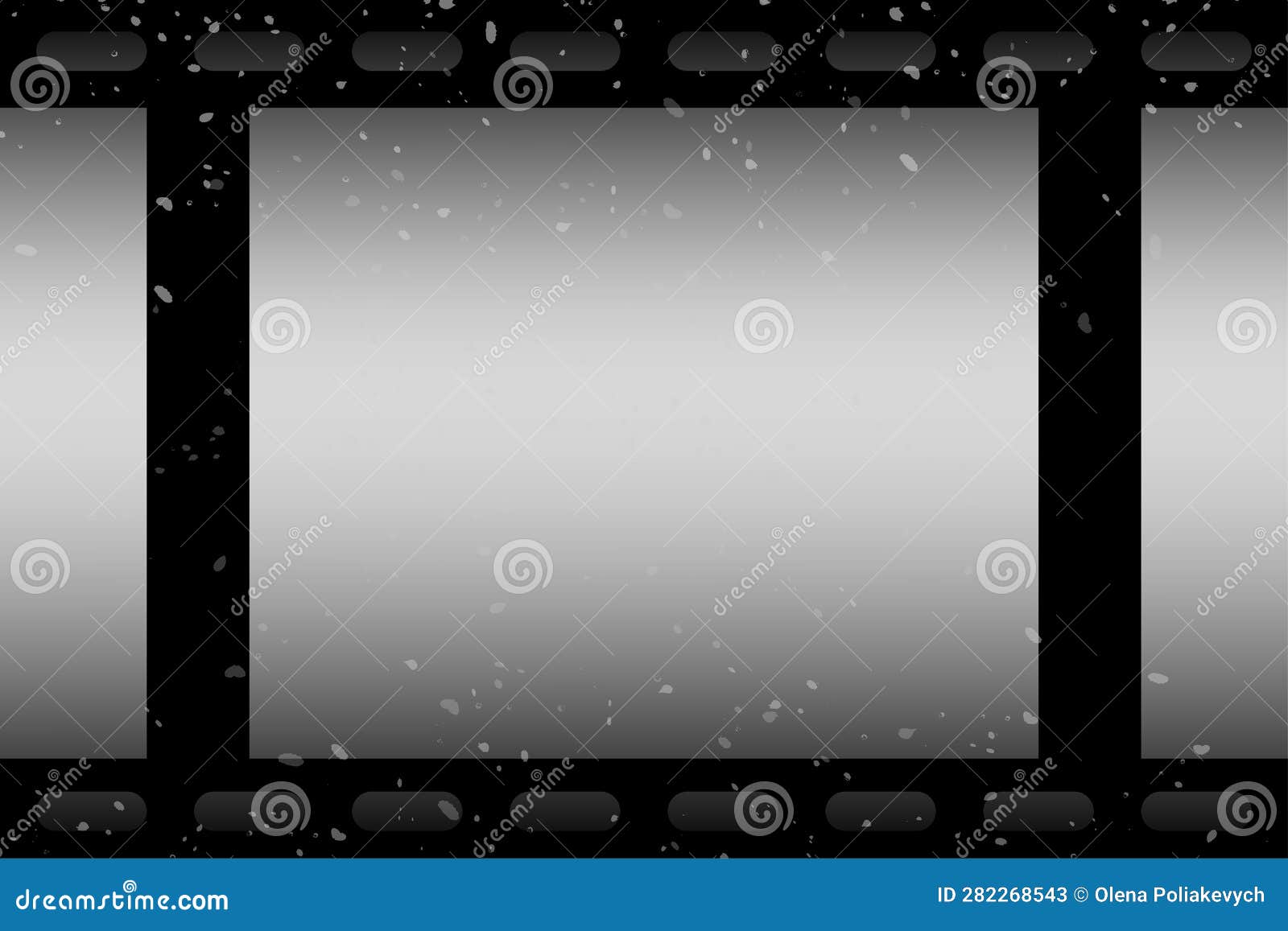 Film Strip Design Text Box. Vector Illustration. Stock Image Stock ...