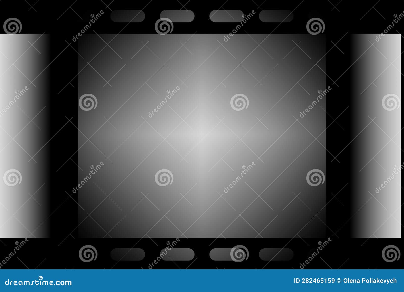 Film Strip Design Text Box. Vector Illustration. Stock Image Stock ...