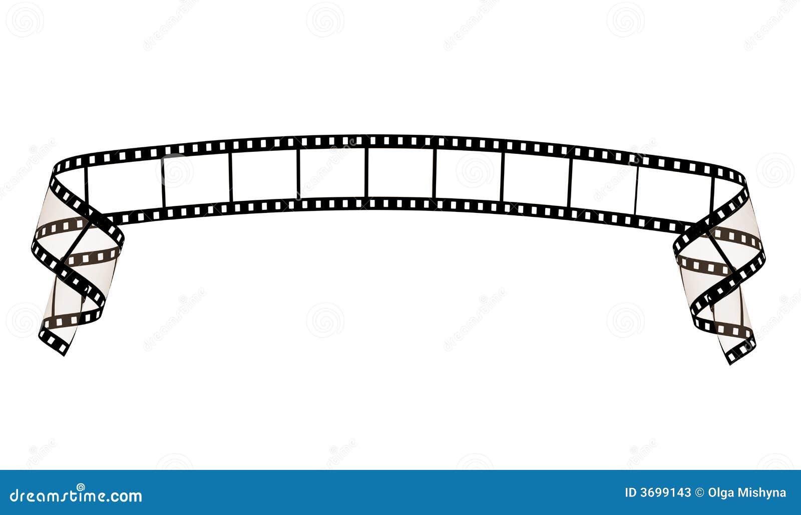 Movie Film Reel Ribbon