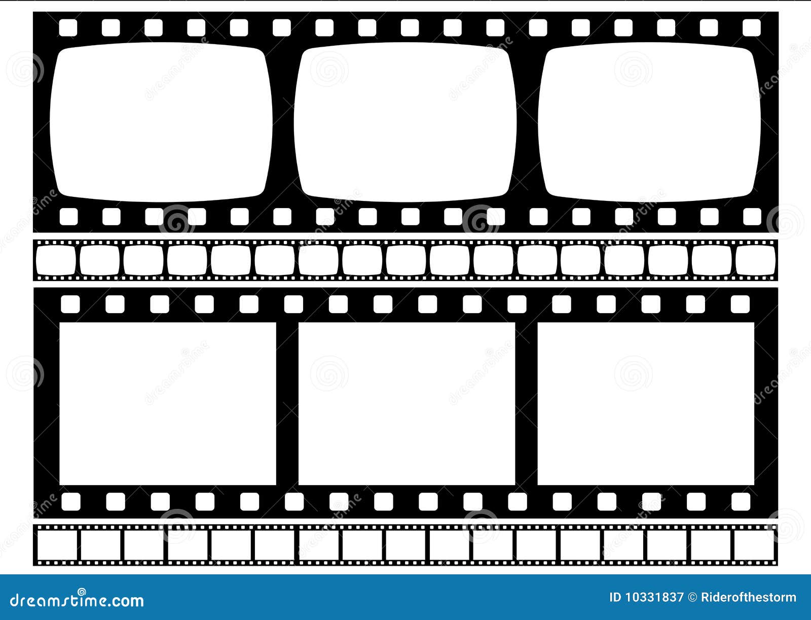 Film strip ( Vector ) stock illustration. Illustration of element ...
