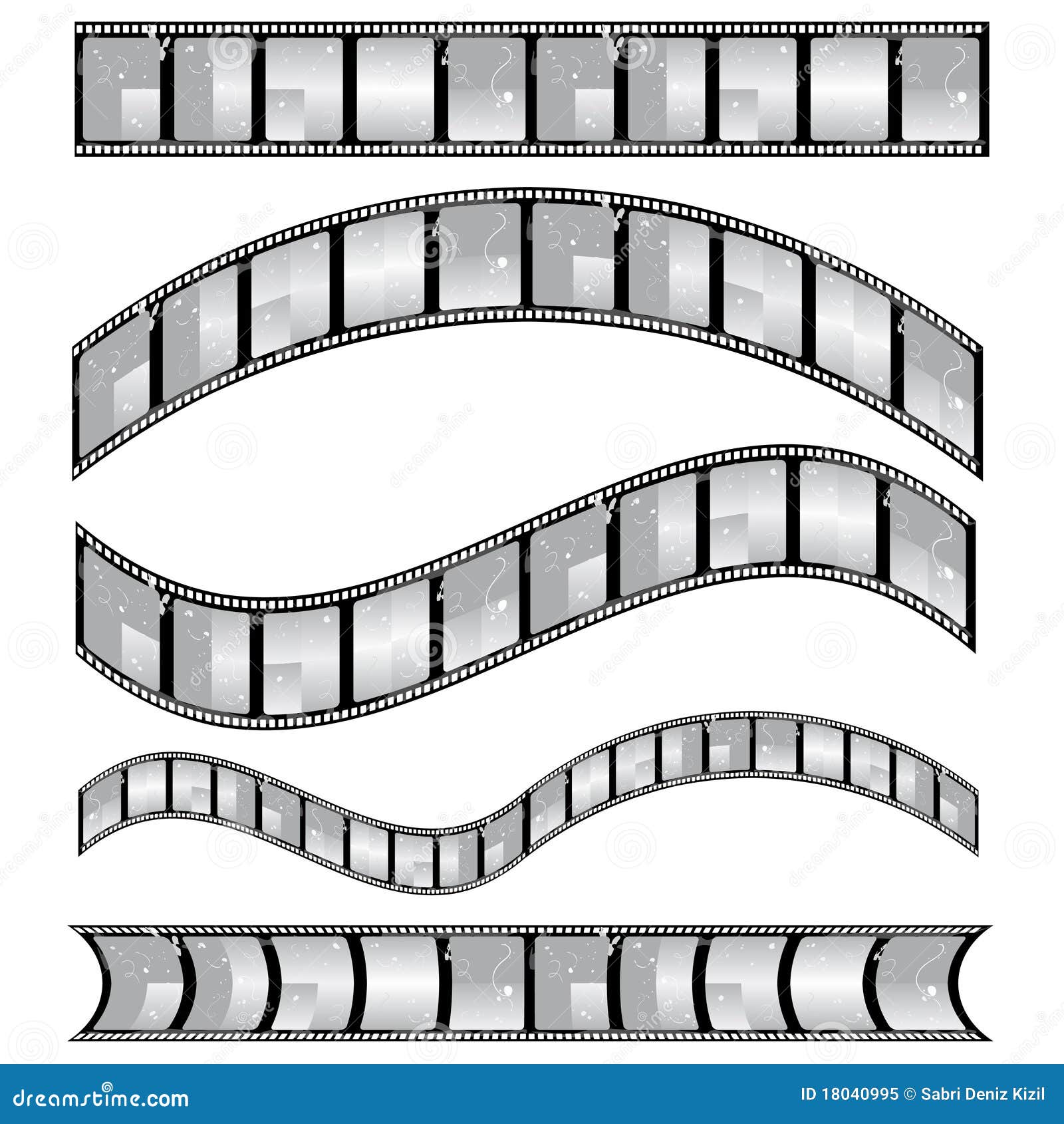 Film strip vector stock vector. Illustration of develop - 18040995