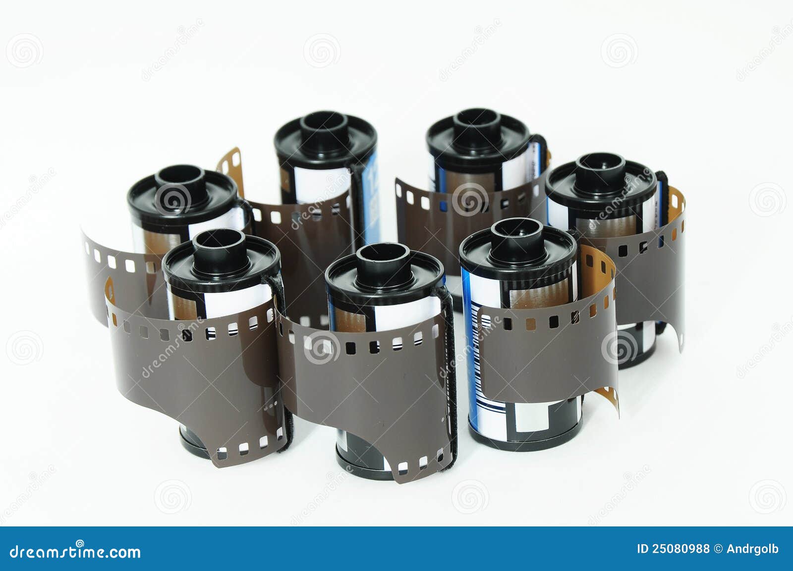Film on a white background stock photo. Image of background - 25080988