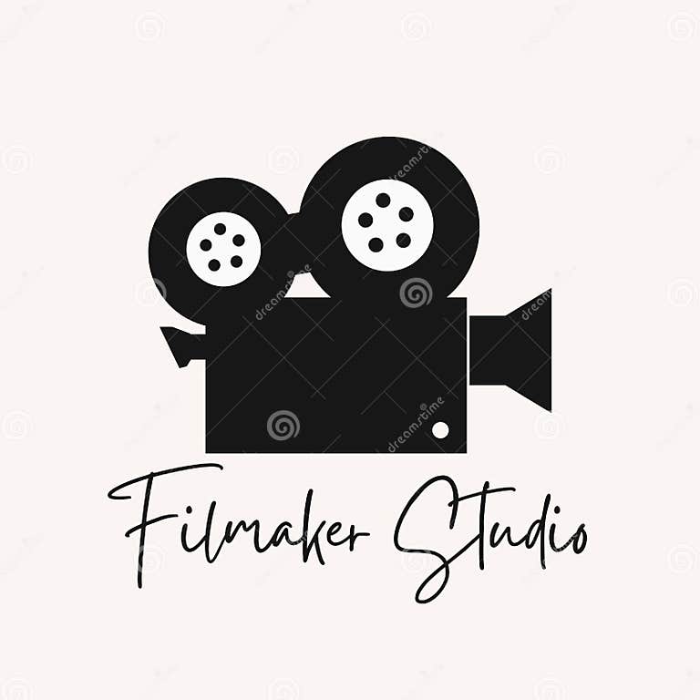 Filmaker studio logo stock illustration. Illustration of presentation ...