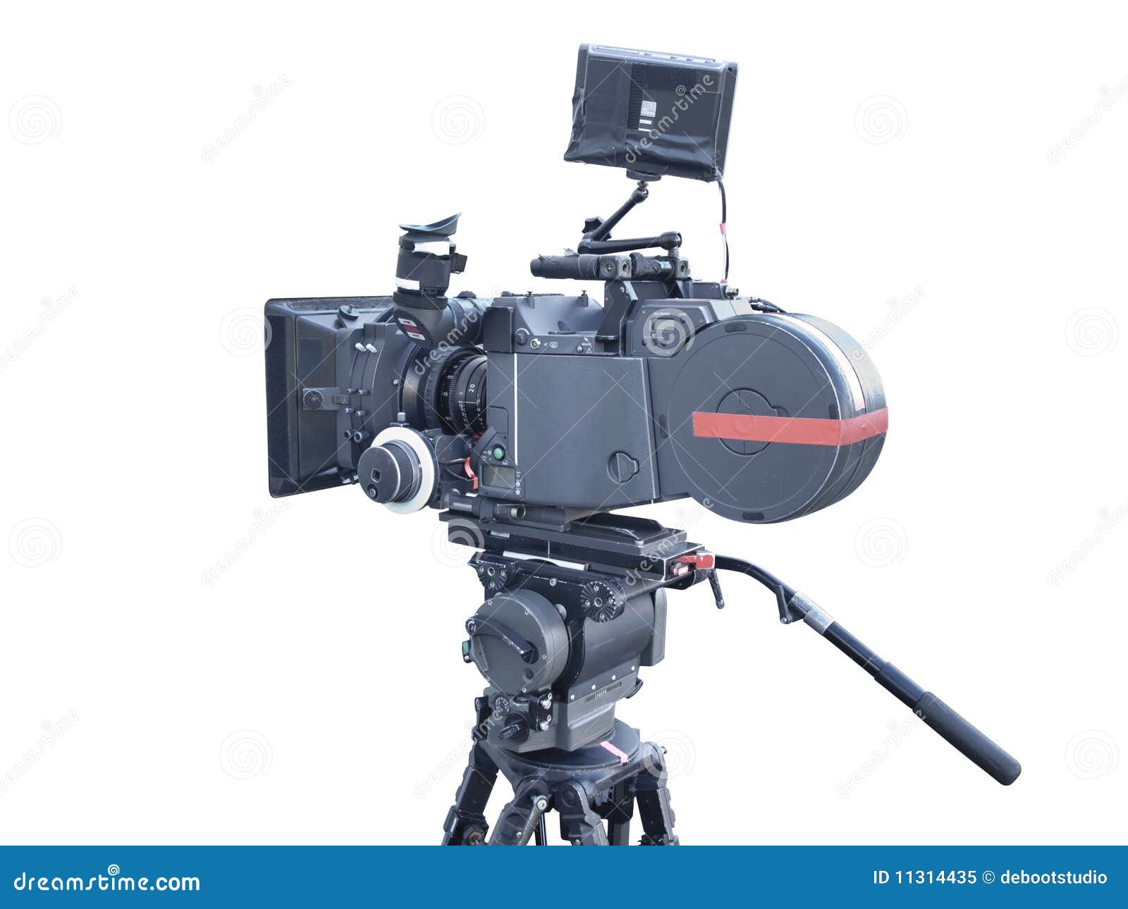 Filmcamera stock afbeelding. Image of film, cinematograaf - 11314435