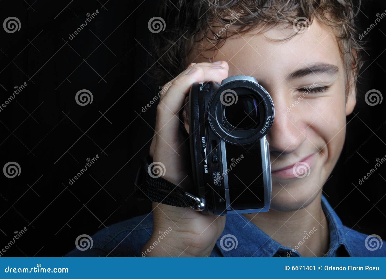 Filming stock image. Image of close, camera, video, holding - 6671401