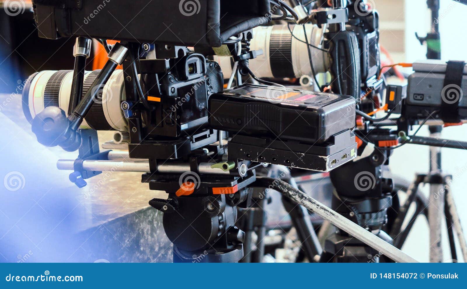 Filming crew background stock photo. Image of professional - 148154072