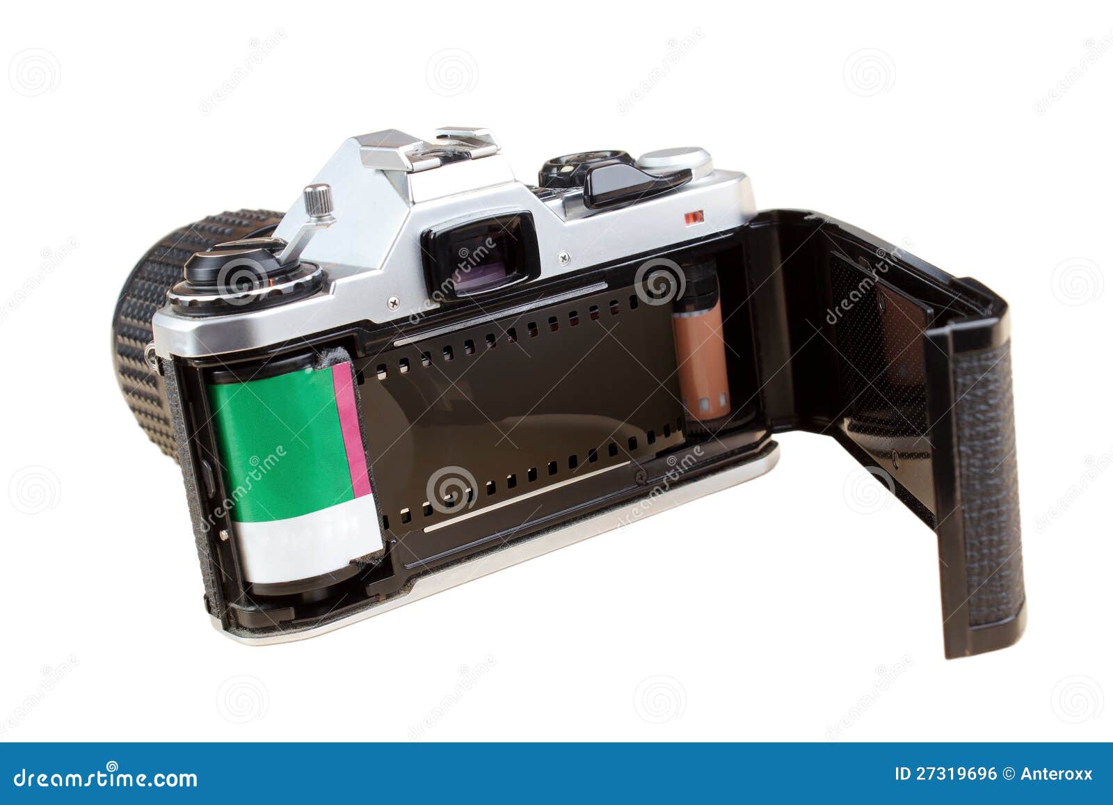 Filmkamera stockfoto. Bild von geöffnet, kamera, objektiv - 27319696