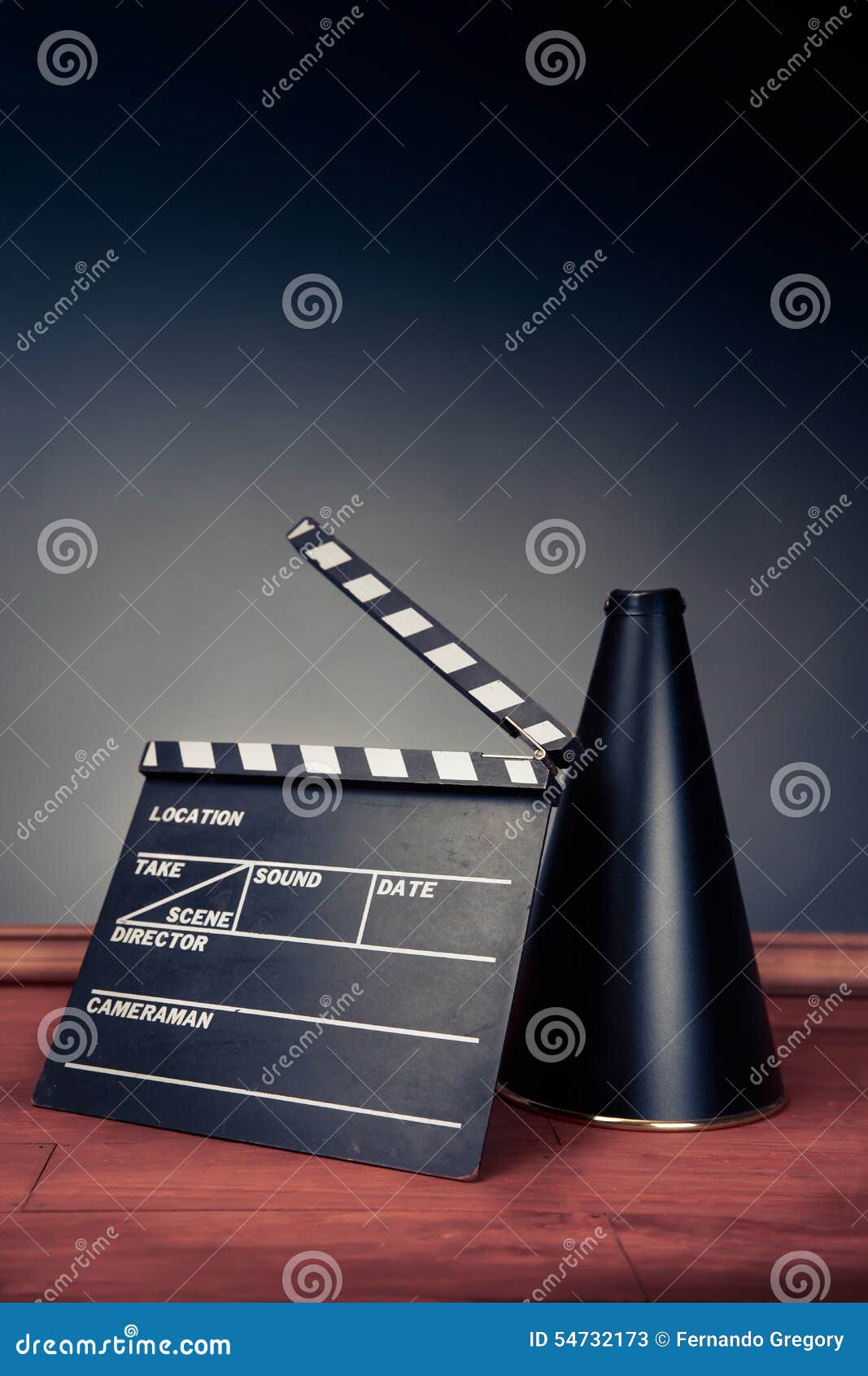 Filmmaking Scene with Dramatic Lighting Stock Image - Image of edit ...