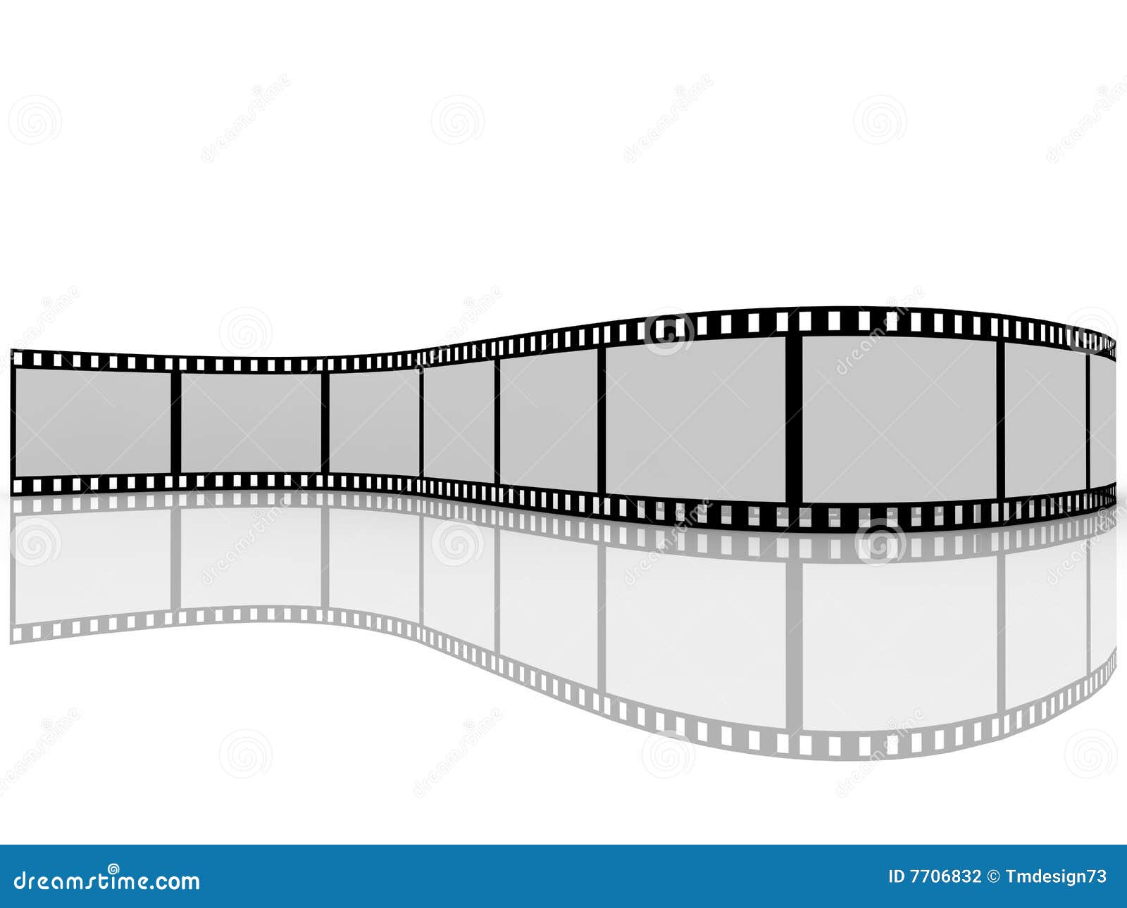 Filmstrip stock illustration. Illustration of graphic - 7706832