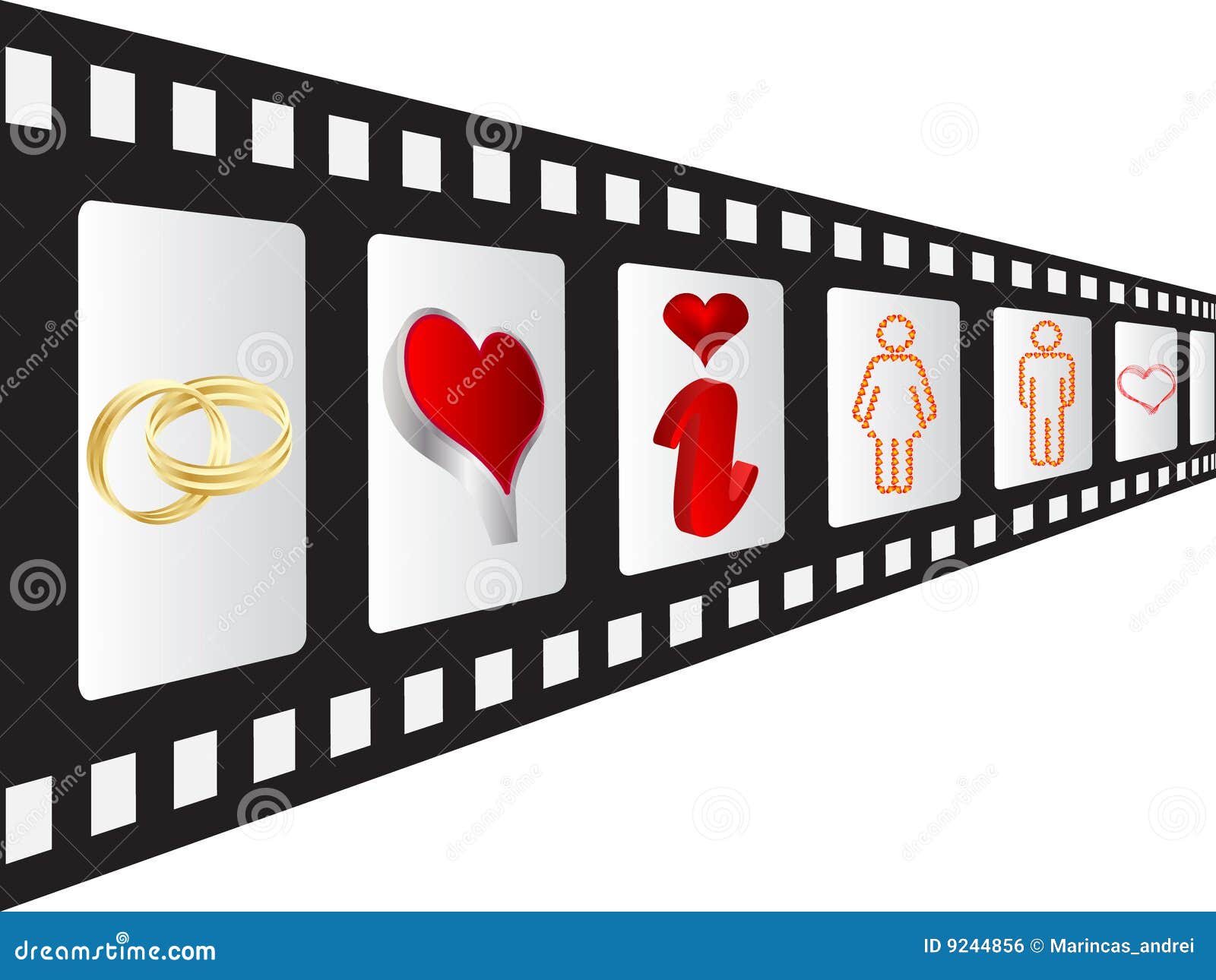 Film Symbols Collage Stock Illustrations – 32 Film Symbols Collage ...