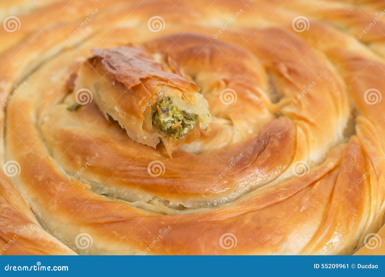 Filo pastry roll stock image. Image of flaky, filo, lebanese - 55209961