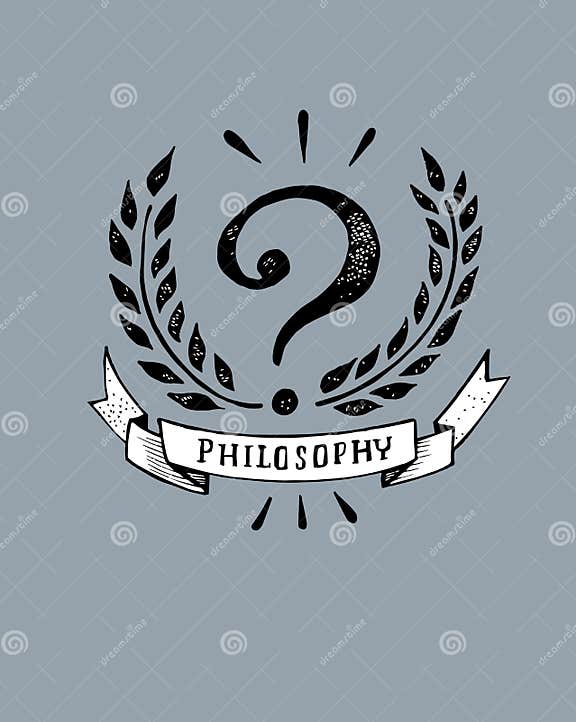 Filosofia ilustração do vetor. Ilustração de desenho - 43790026