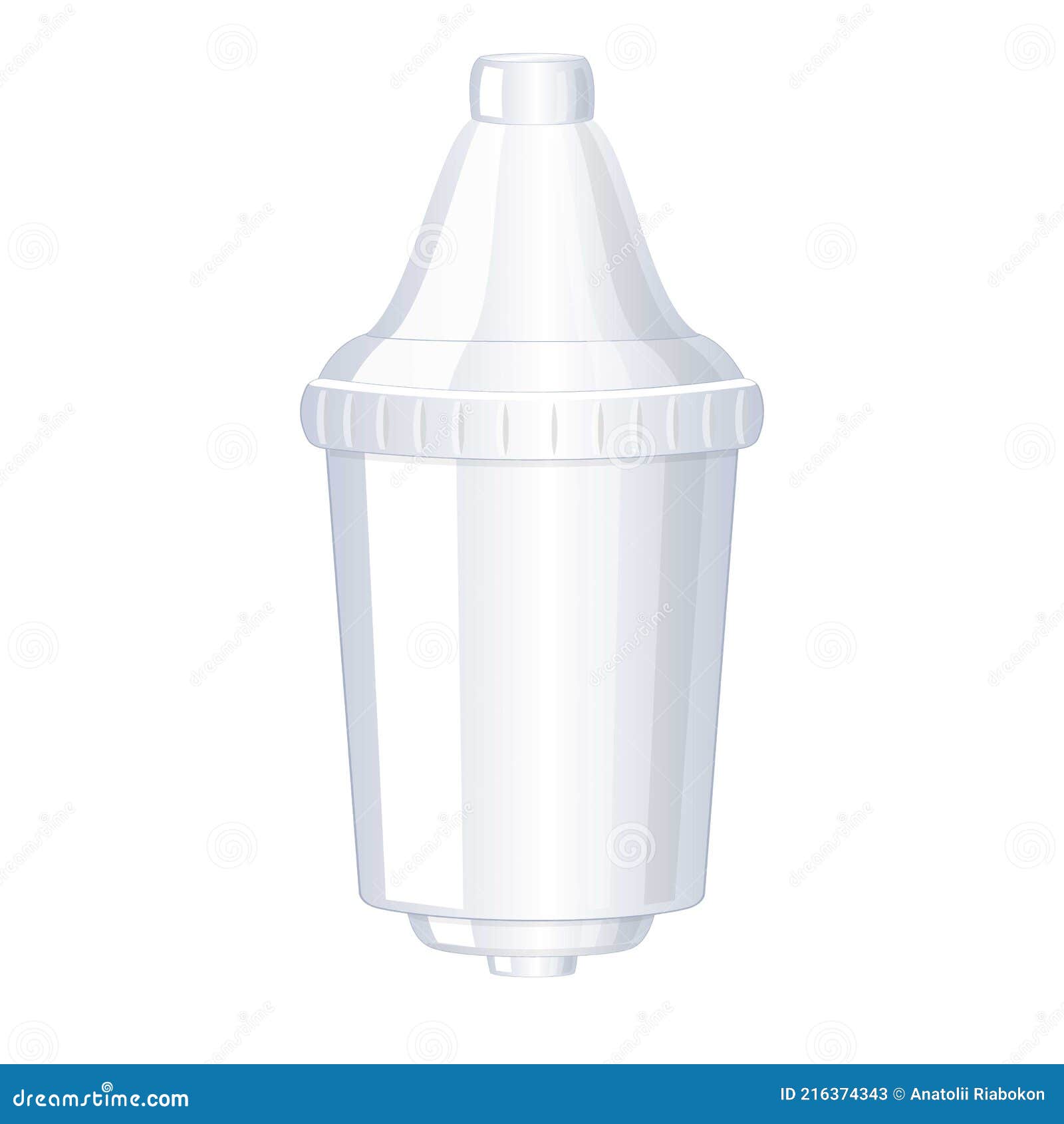Filter Cartridge Icon, Cartoon Style Stock Vector - Illustration of ...