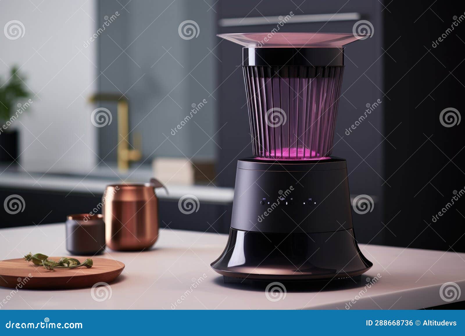 Filter Change Process in a Modern Air Purifier Stock Photo - Image of ...