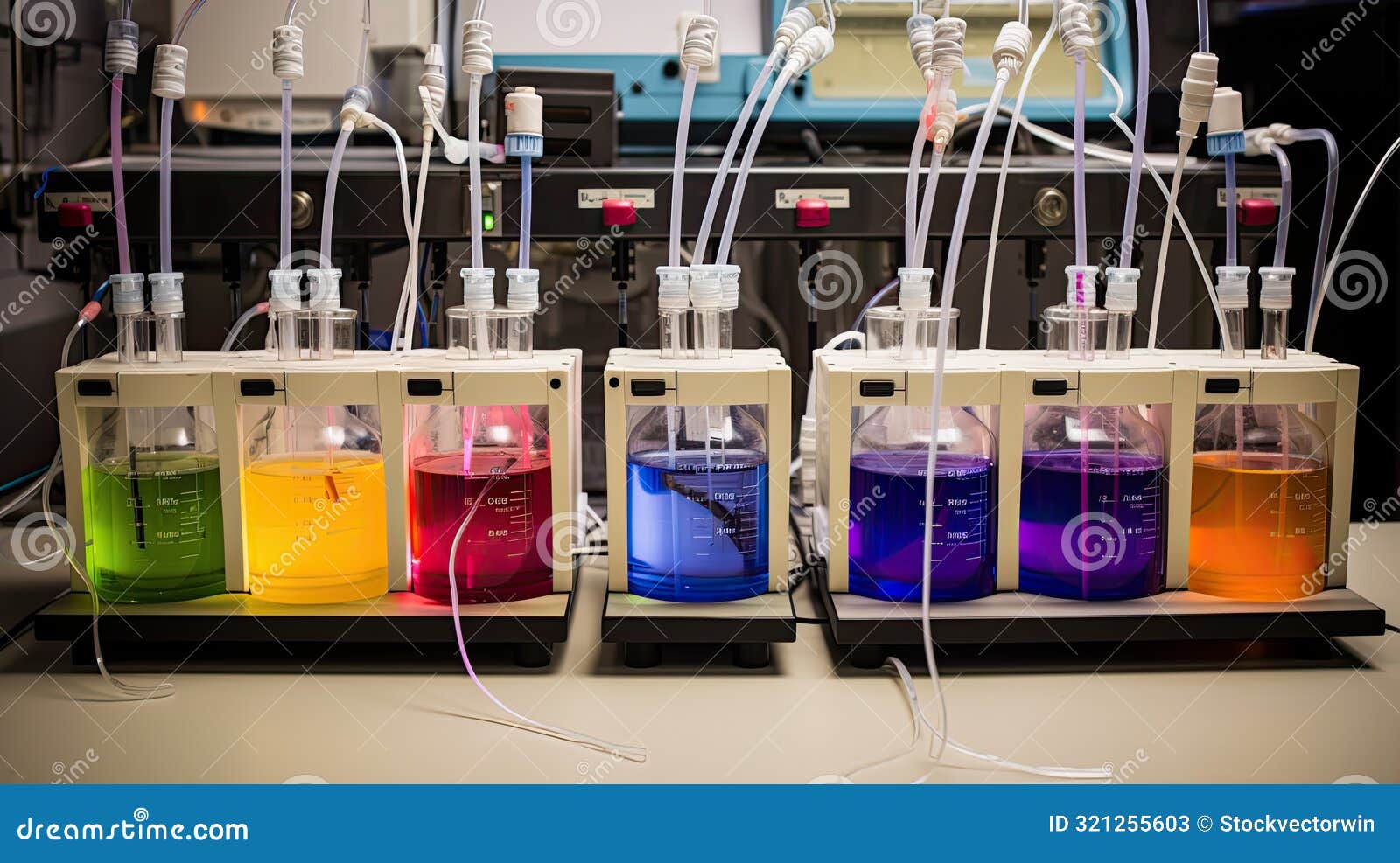 Filter Chromatography Equipment Stock Illustration - Illustration of ...