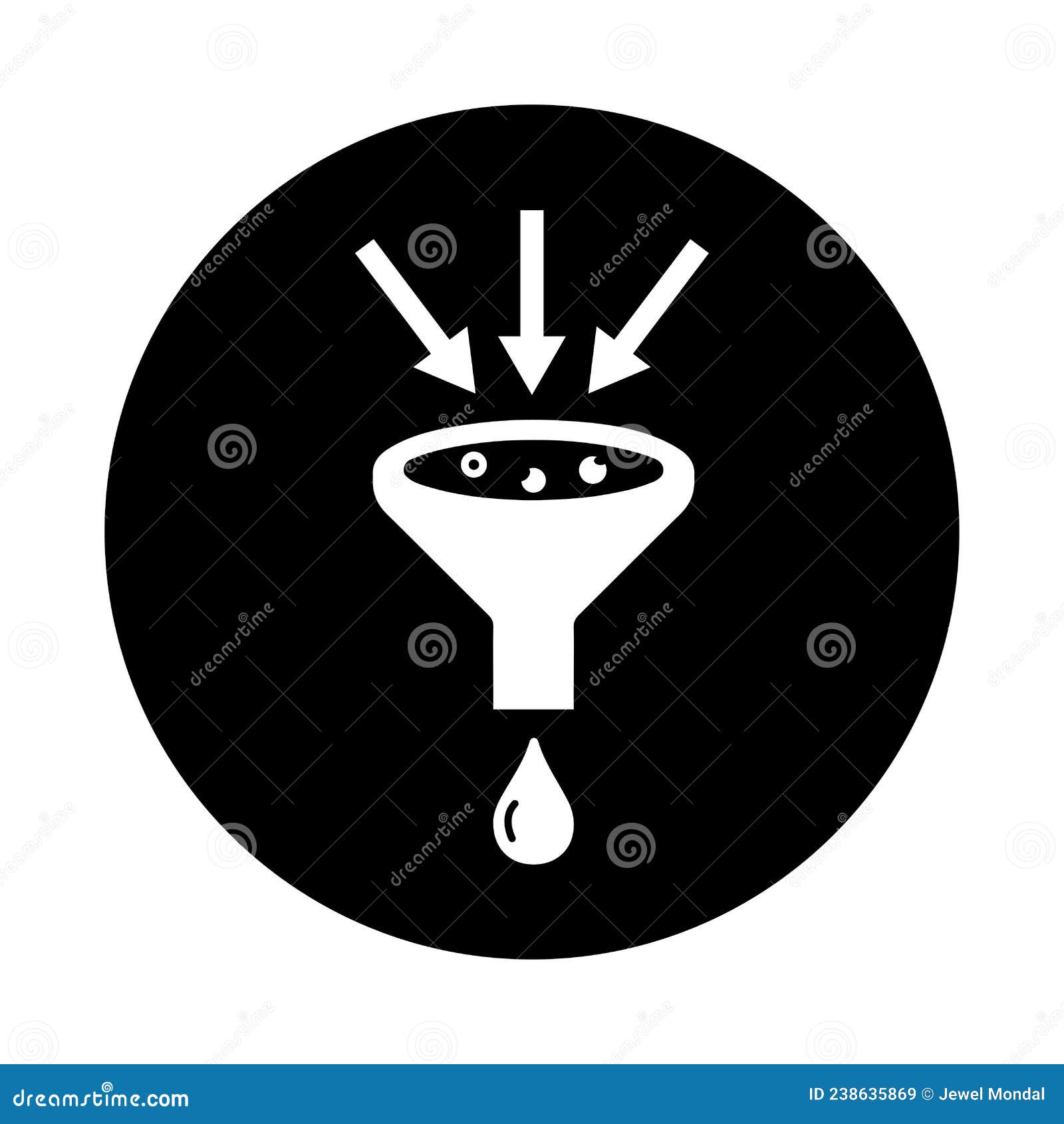 Filter, Filtering Icon. Black Vector Sketch. Stock Vector ...